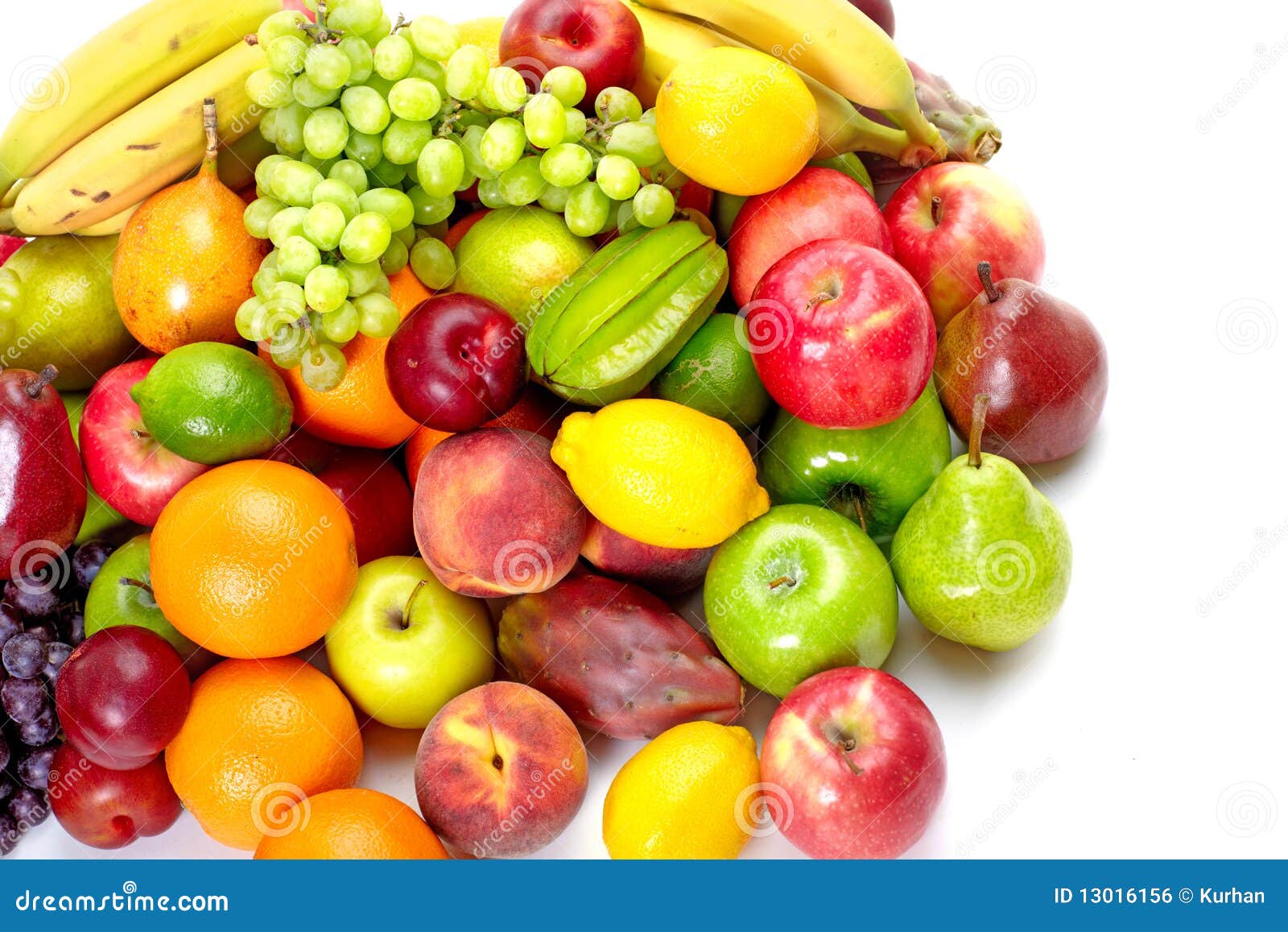 Fresh tropical fruits. stock photo. Image of lemon, crop - 13016156