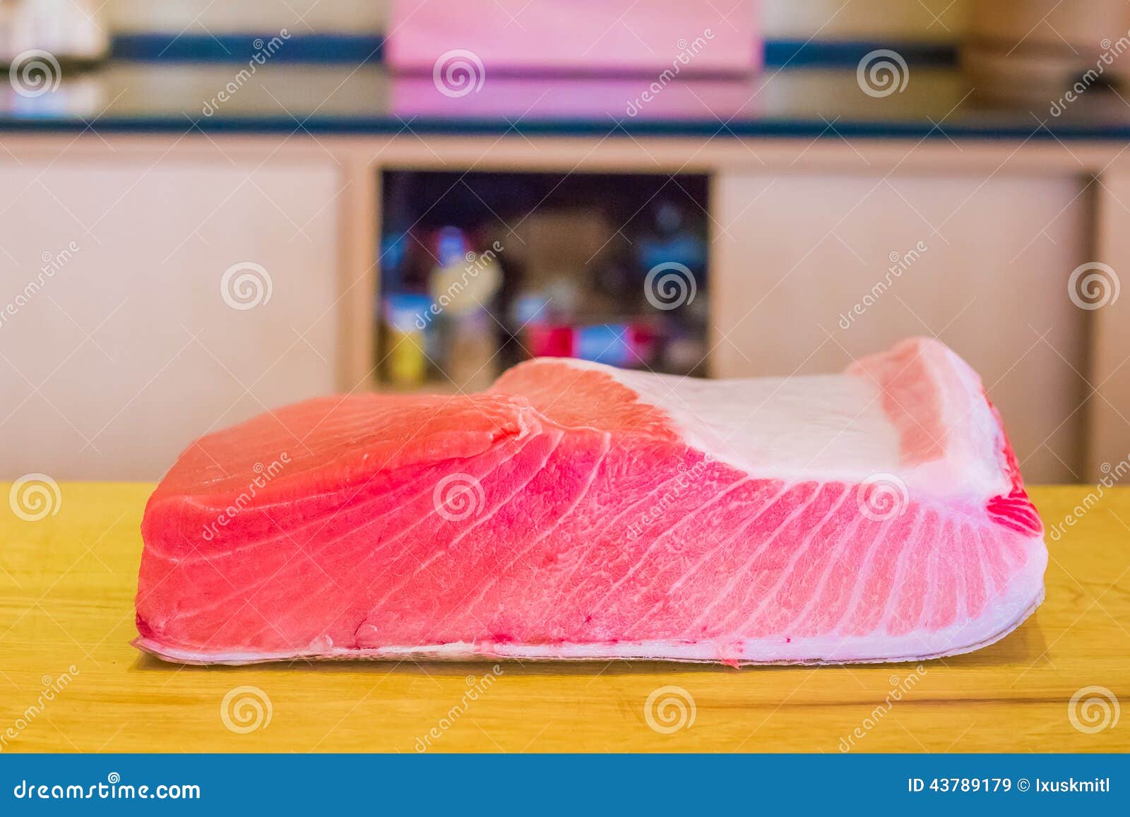 Fresh Tuna Blue Fin stock image. Image of japan, sushi - 43789179