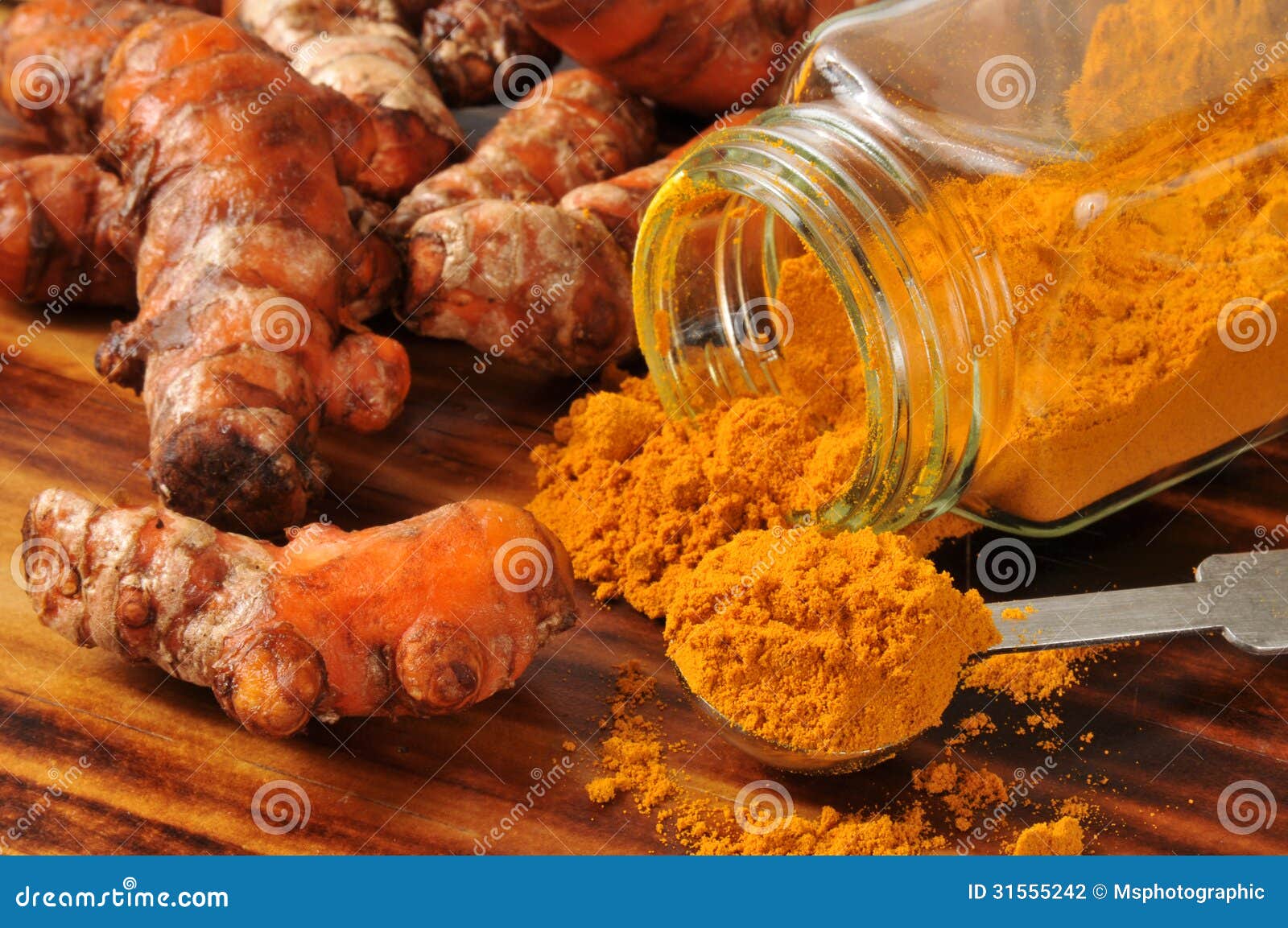 Fresh turmeric stock photo. Image of closeup, ground - 31555242