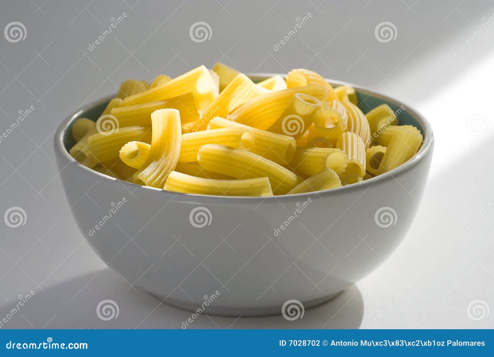Fresh Uncooked Raw Italian Pasta Stock Photo - Image of white, food ...