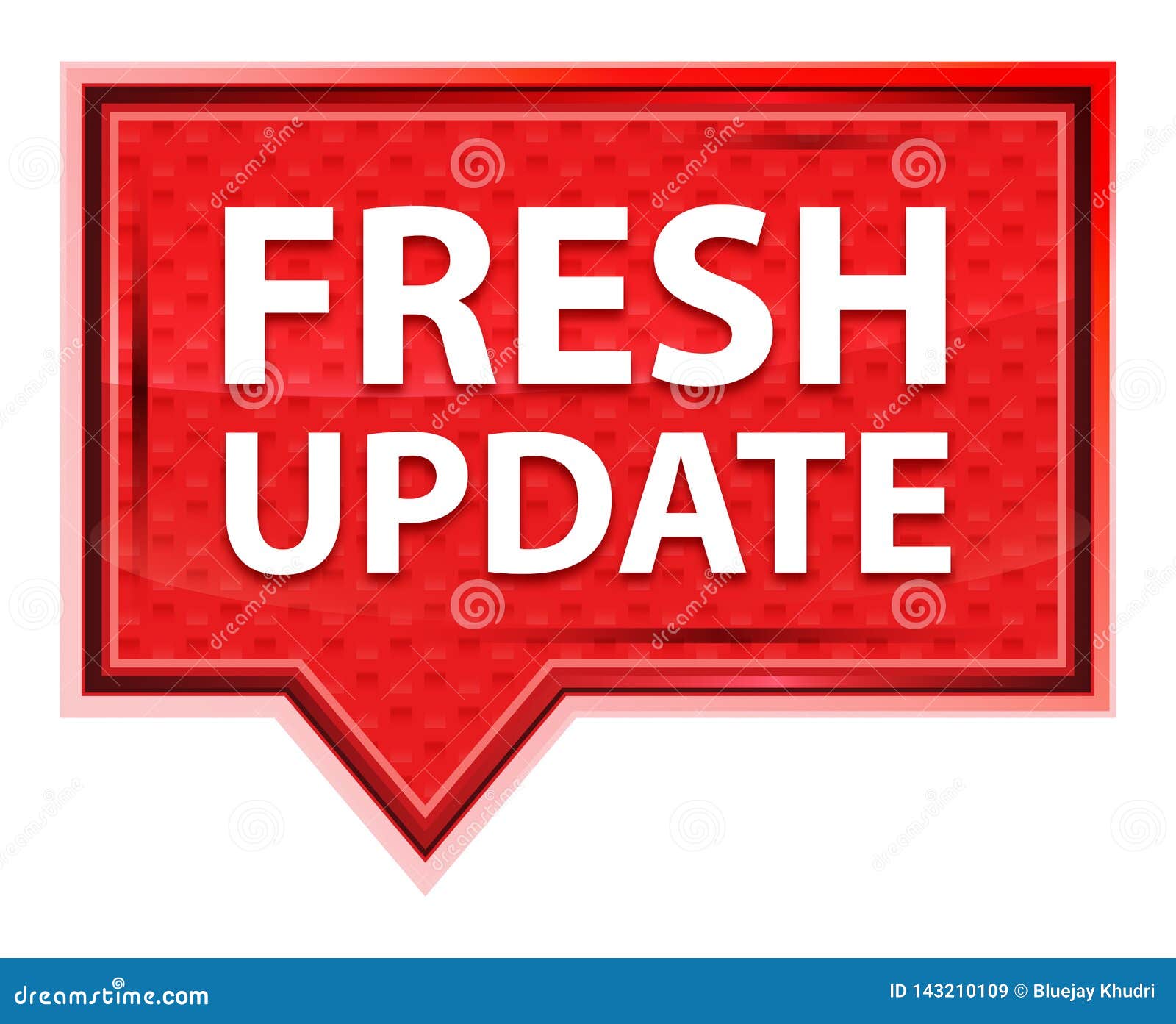 Fresh Update Misty Rose Pink Banner Button Stock Illustration ...