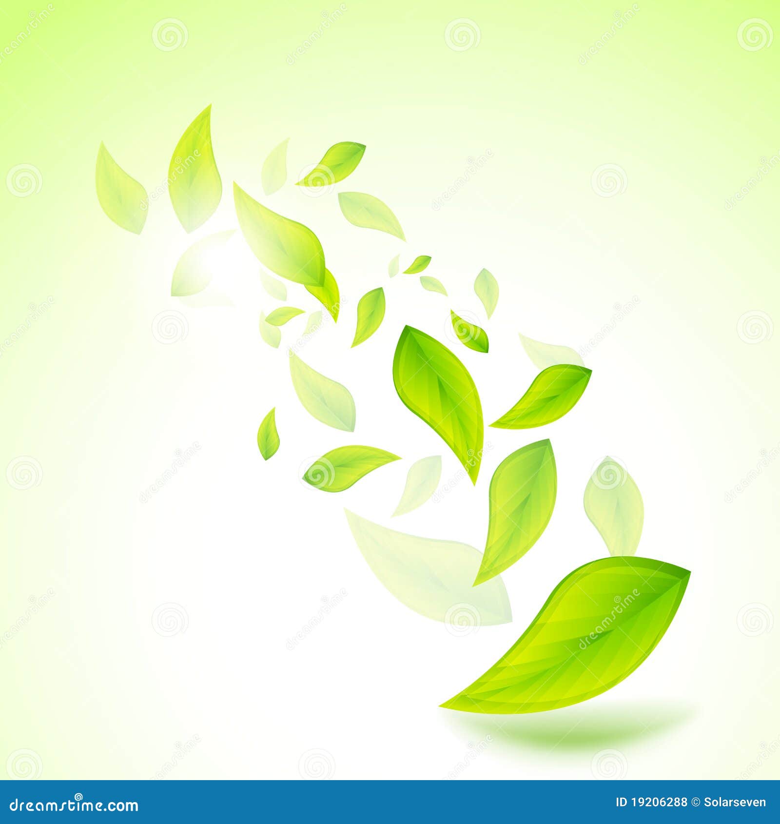 Fresh Vector Leaves stock vector. Illustration of leaves - 19206288