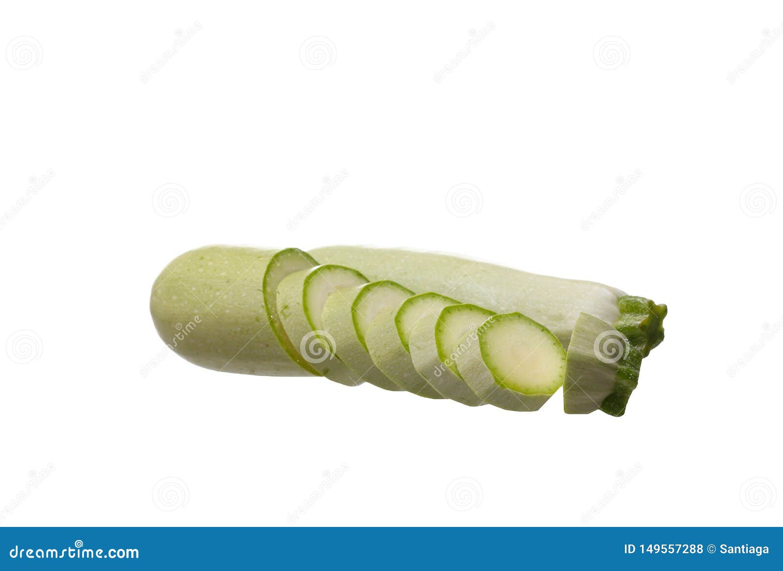 Fresh Vegetable Marrow. Isolated on White Stock Photo - Image of marrow ...
