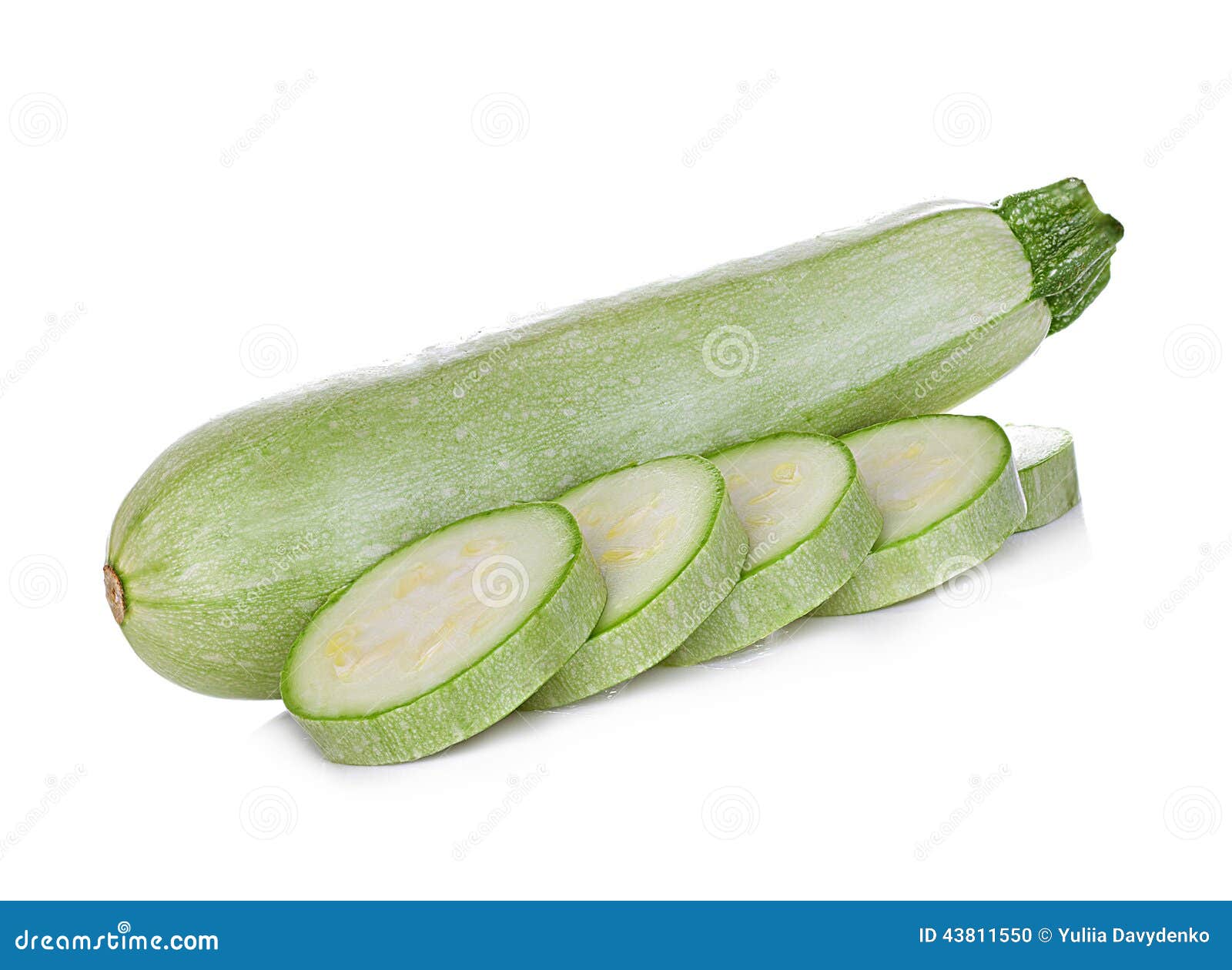 Fresh Vegetable Marrow Isolated on White Stock Photo - Image of healthy ...