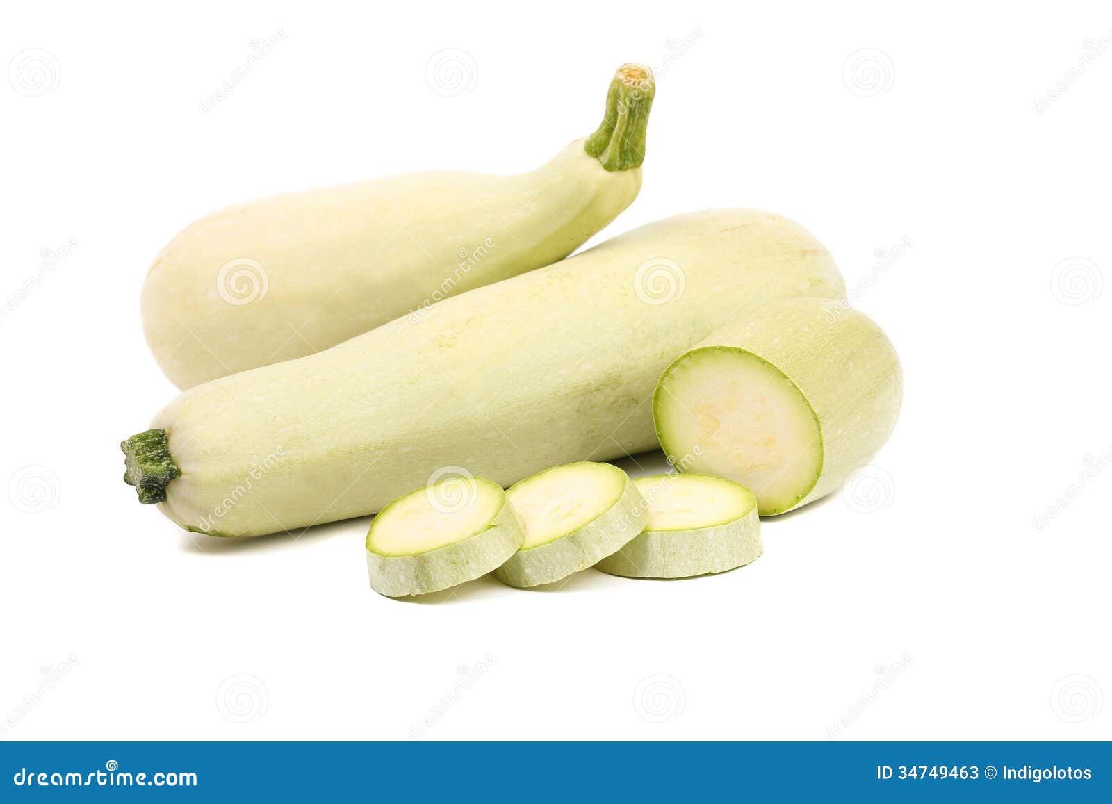 Fresh Vegetable Marrow and Slices. Stock Image - Image of harvest ...