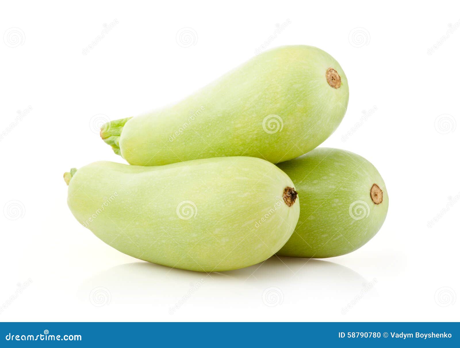 Fresh Vegetable Marrow on White Stock Photo - Image of green, clipping ...