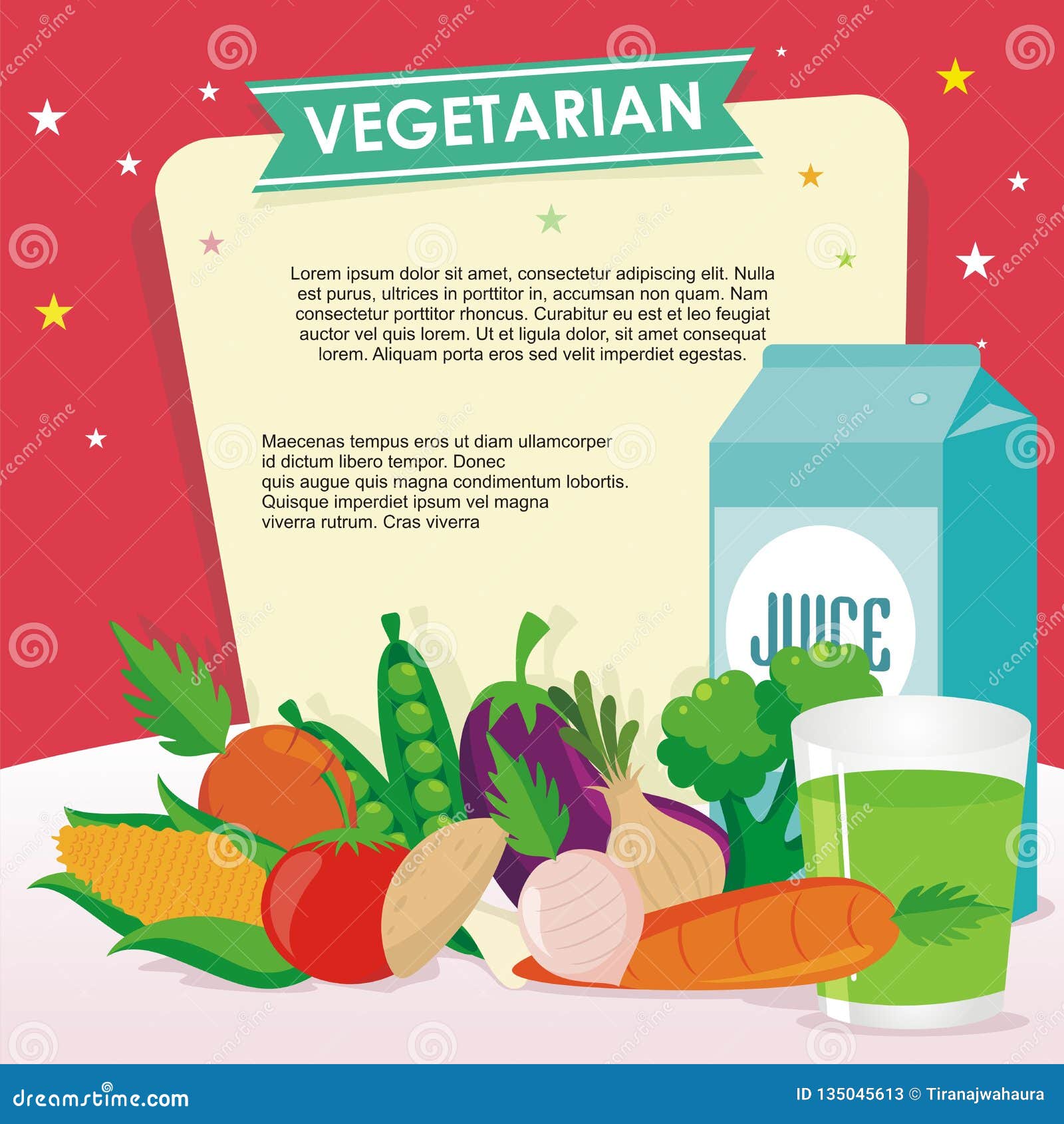 Fresh Vegetable and Organic Template Vector Design Stock Vector ...