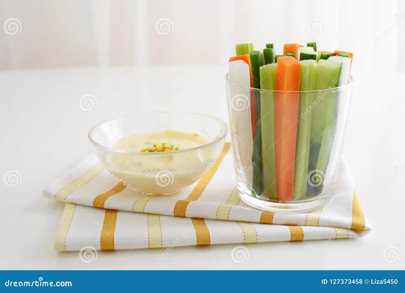 Fresh vegetable sticks stock photo. Image of cuisine - 127373458