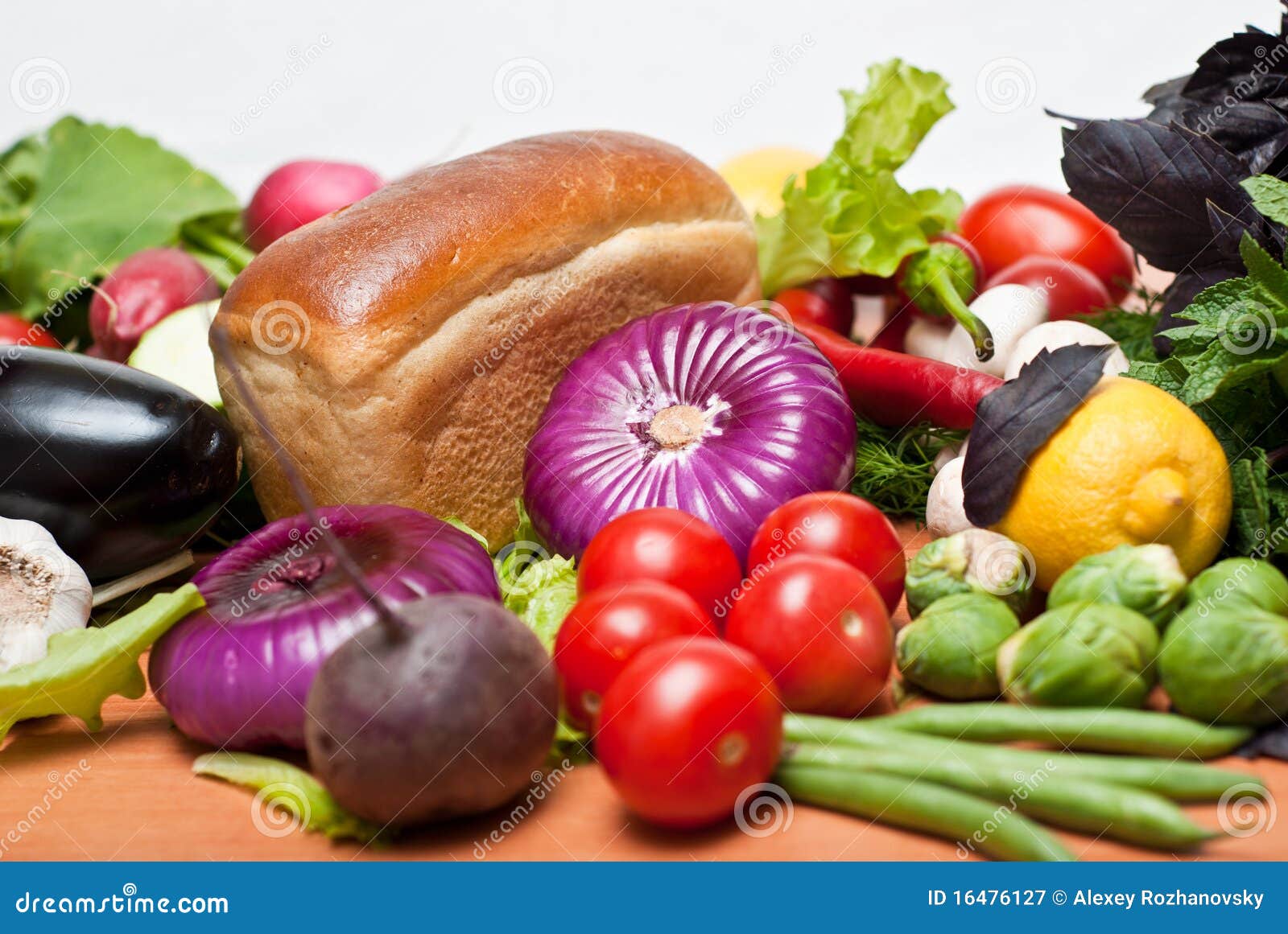 Fresh vegetables stock image. Image of cilantro, radishes - 16476127