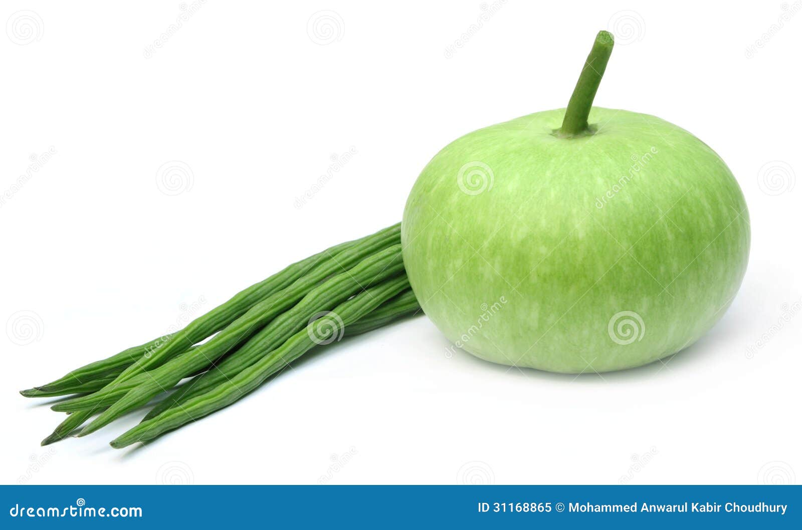 Fresh Vegetables â€“ Bottle Gourd and Moringa Stock Image - Image of ...