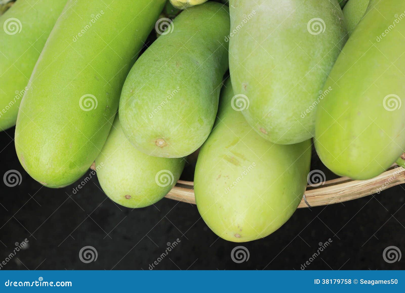 Fresh Vegetables - Green Hatch in the Market. Stock Photo - Image of ...