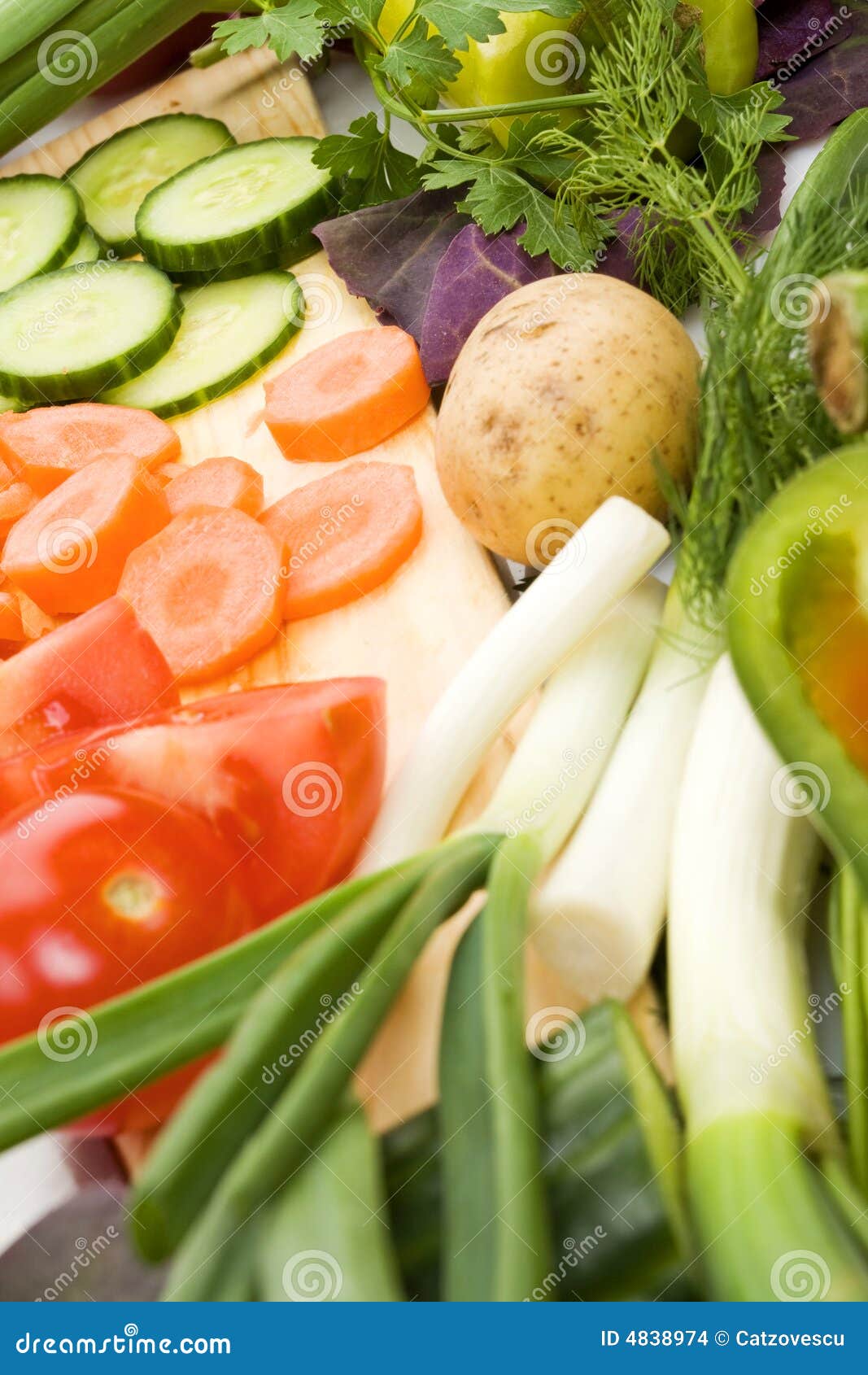 Fresh Vegetables, Healthy Diet Stock Photo - Image of provision ...
