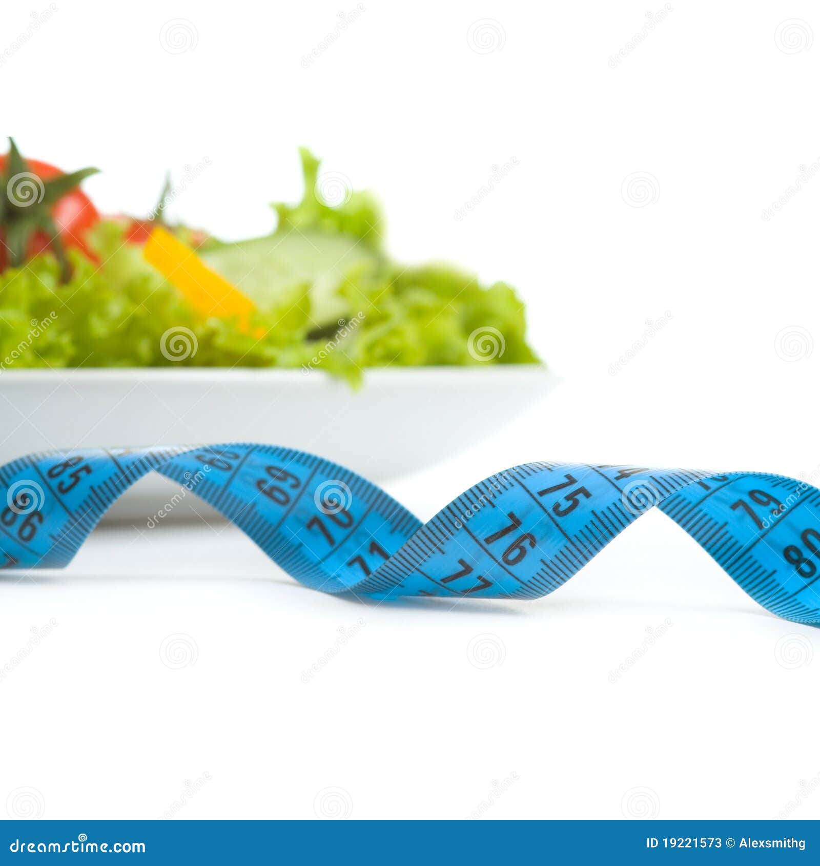 Fresh Vegetables and Measuring Tape Stock Image - Image of menu, meal ...