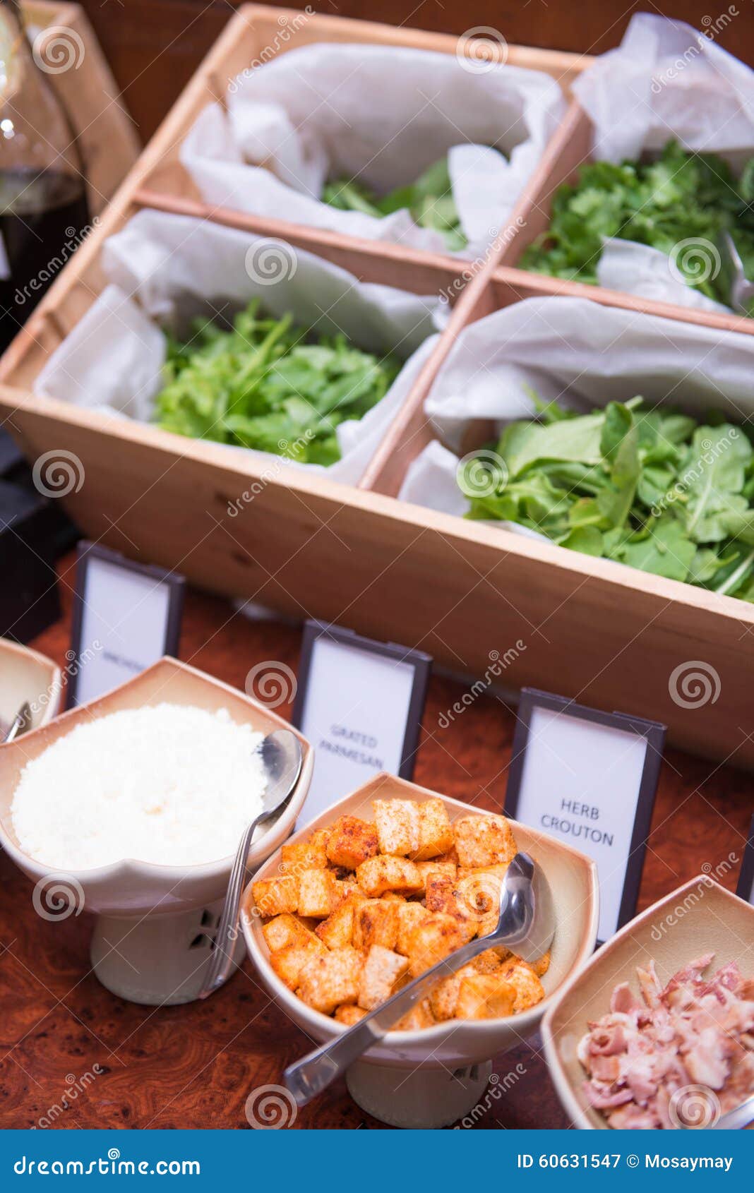 Fresh Vegetables in the Salad Bar Corner Stock Image - Image of fresh ...