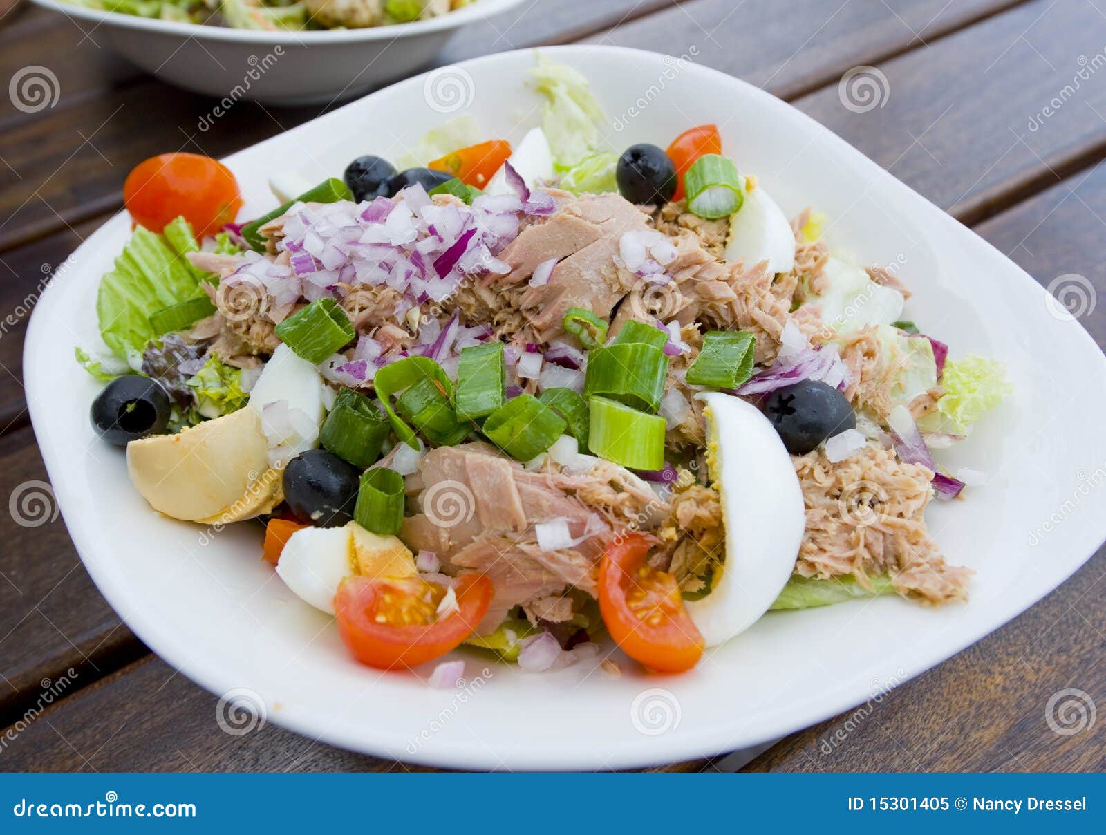 Fresh vegetables salat stock image. Image of cuisine - 15301405