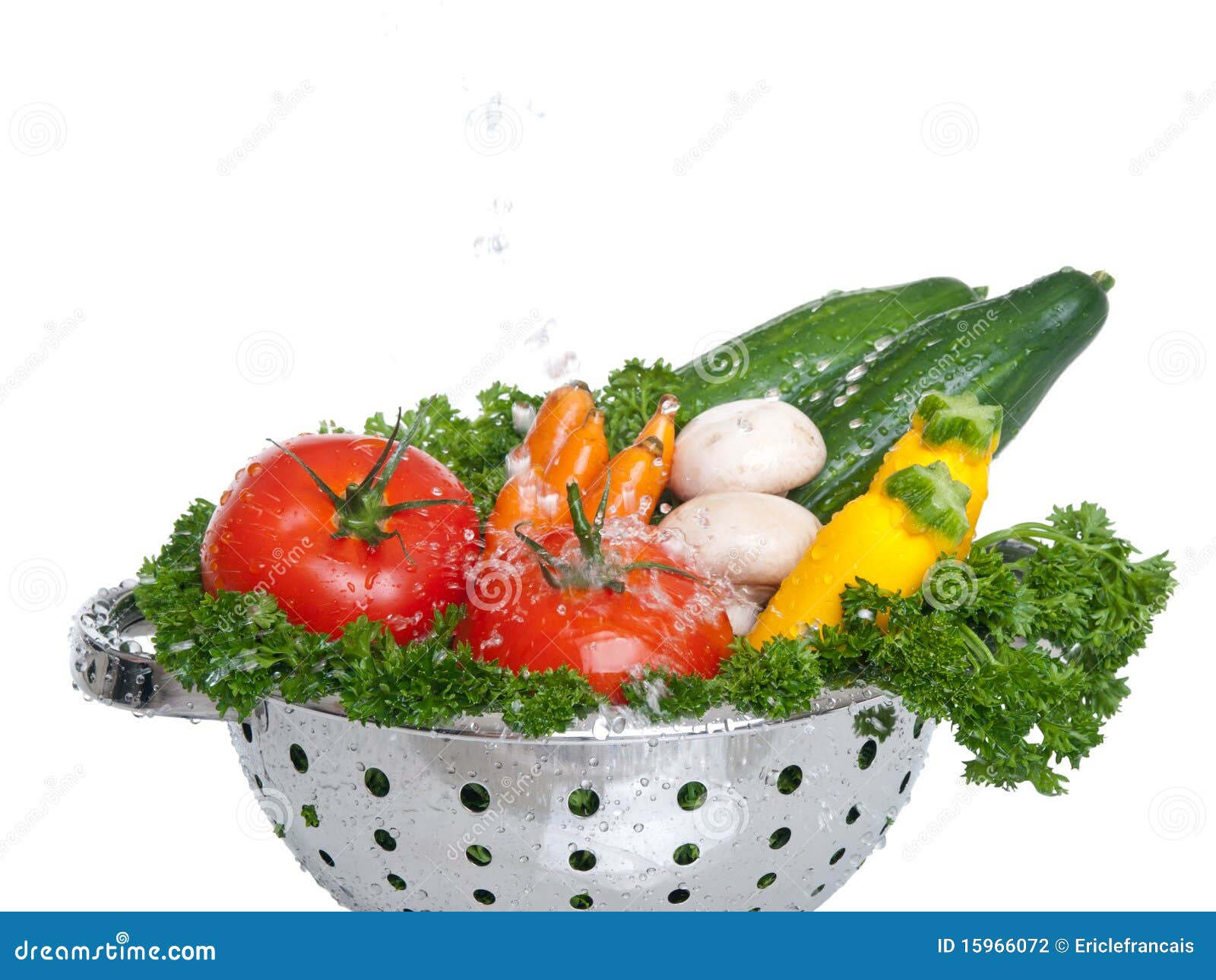 Fresh vegetables splash stock photo. Image of cuisine - 15966072