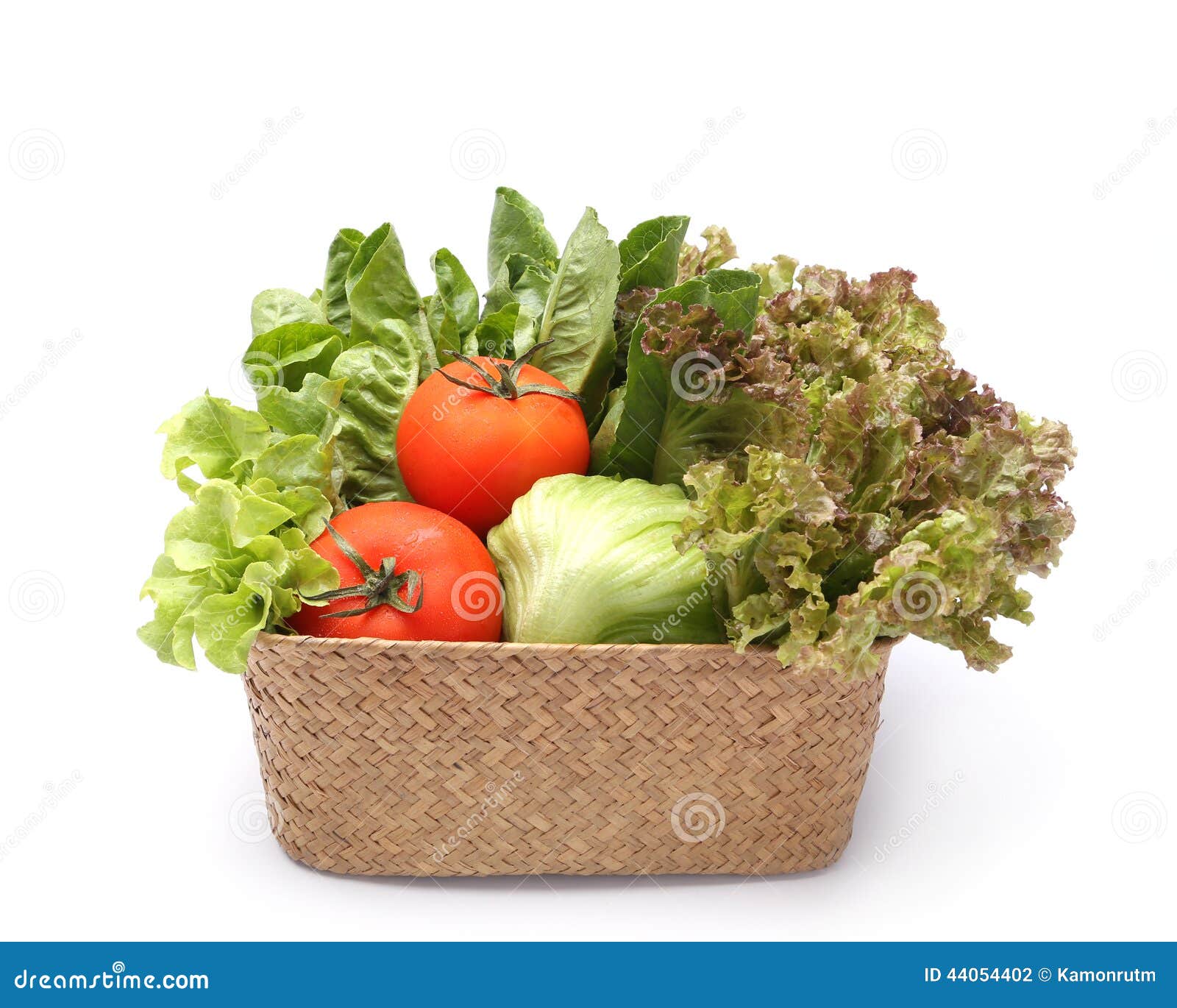 Fresh Vegetables in Wicker Basket Stock Photo - Image of nutrition ...