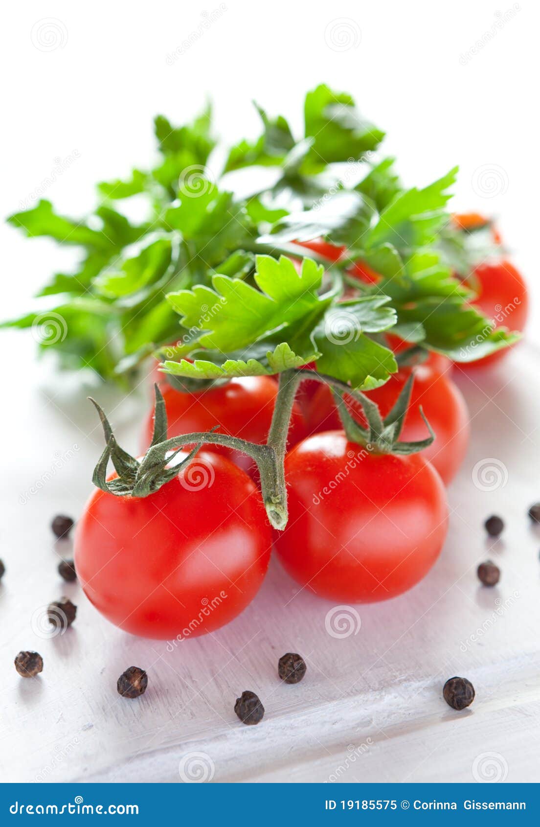 Fresh vine tomatoes stock image. Image of ripe, freshness - 19185575