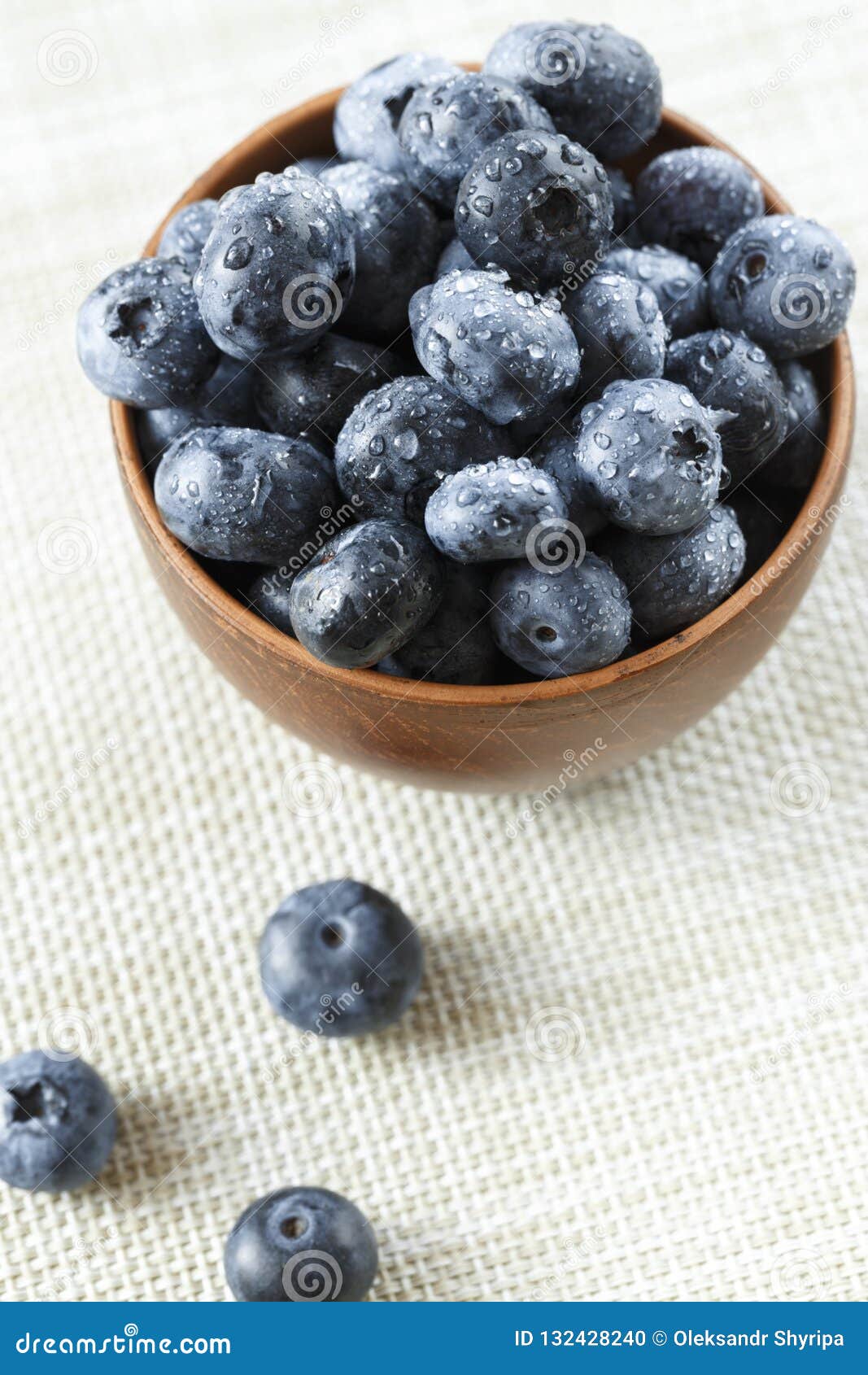Fresh washed blueberries stock photo. Image of berry - 132428240