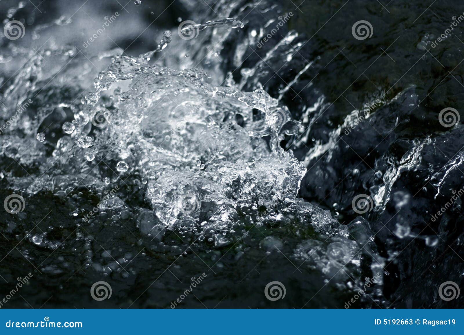 Fresh Water Splash stock image. Image of rippled, drop - 5192663