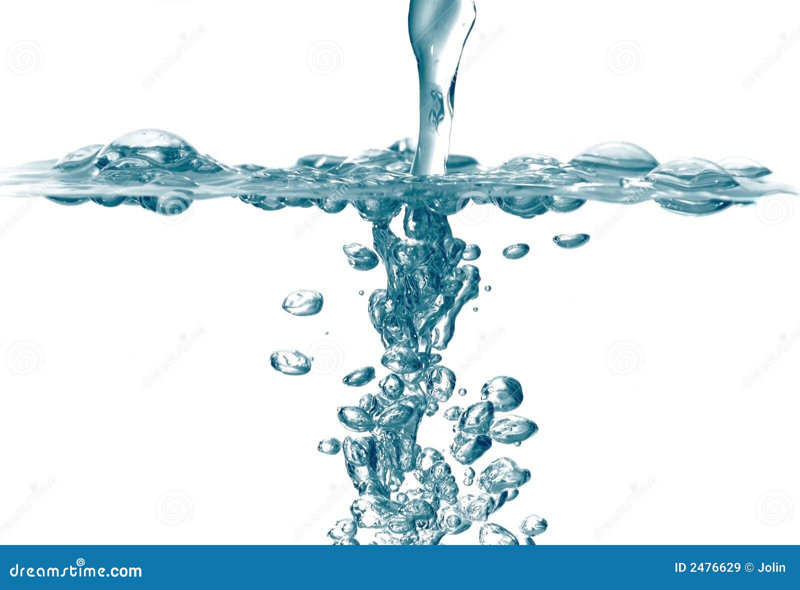 Fresh water splash bubbles stock image. Image of aqua - 2476629