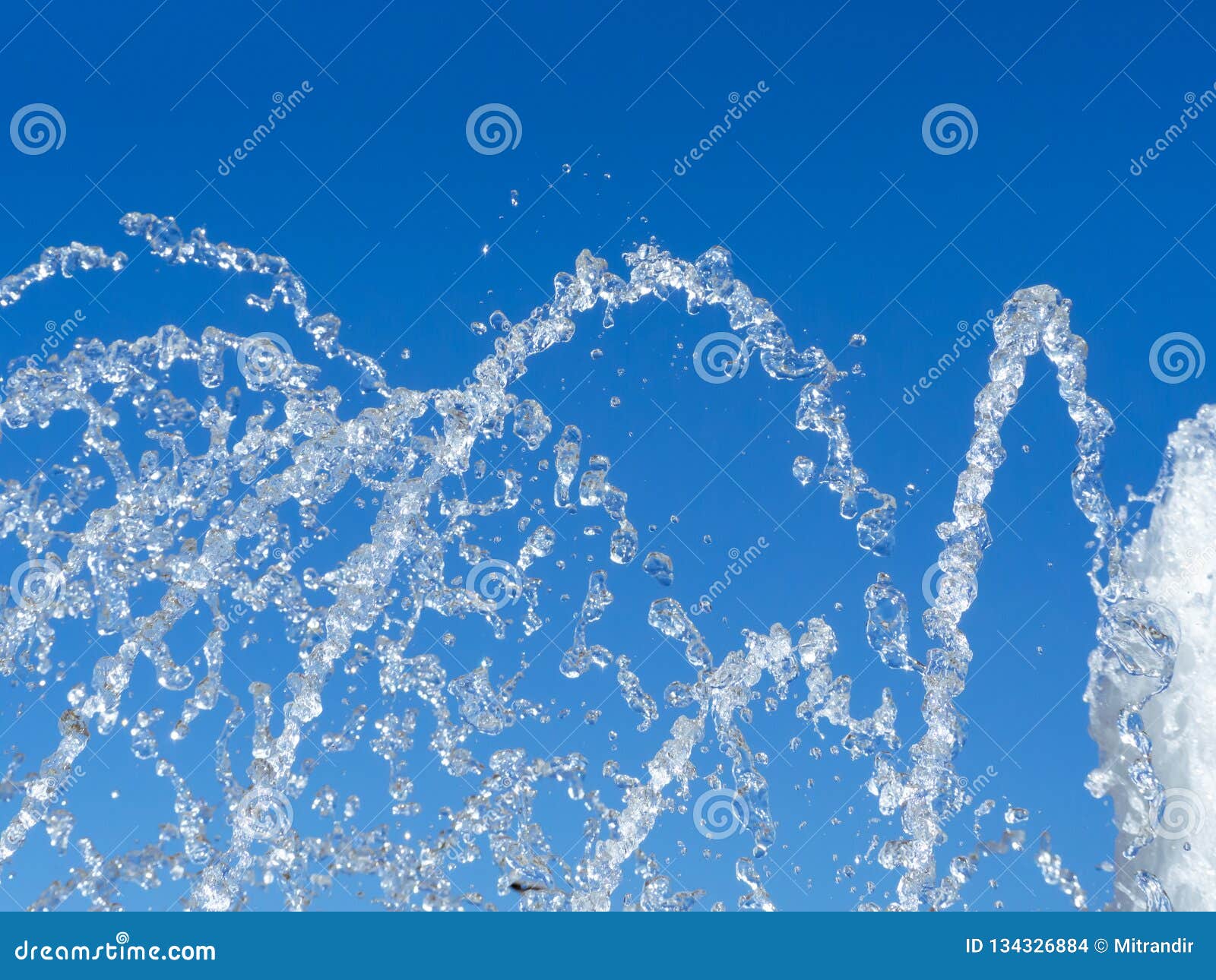 Water Streams Through A Spillway At Gring`s Mill Park In Berks County ...