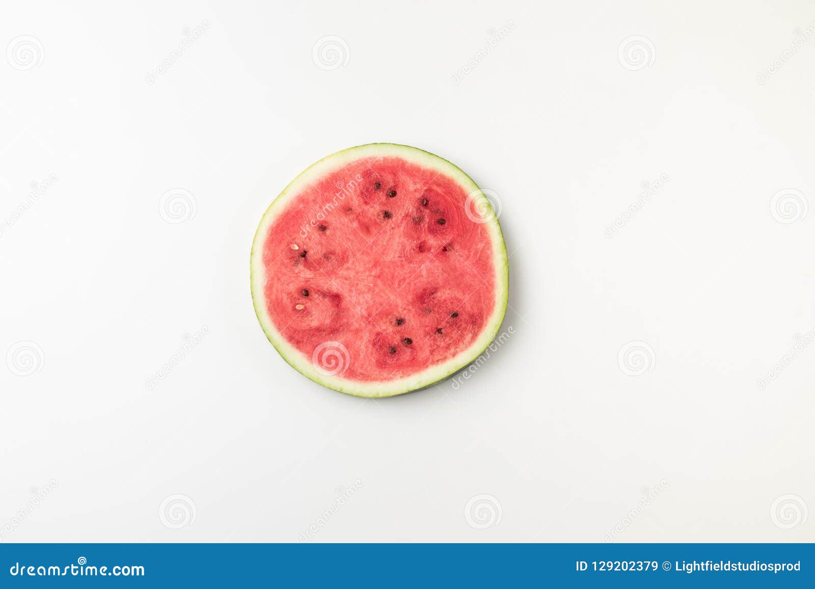 Top View of Fresh Watermelon Slice Stock Image - Image of rawfooddiet ...
