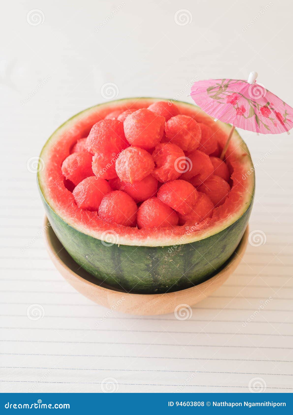Fresh watermelon on table stock photo. Image of refreshment - 94603808