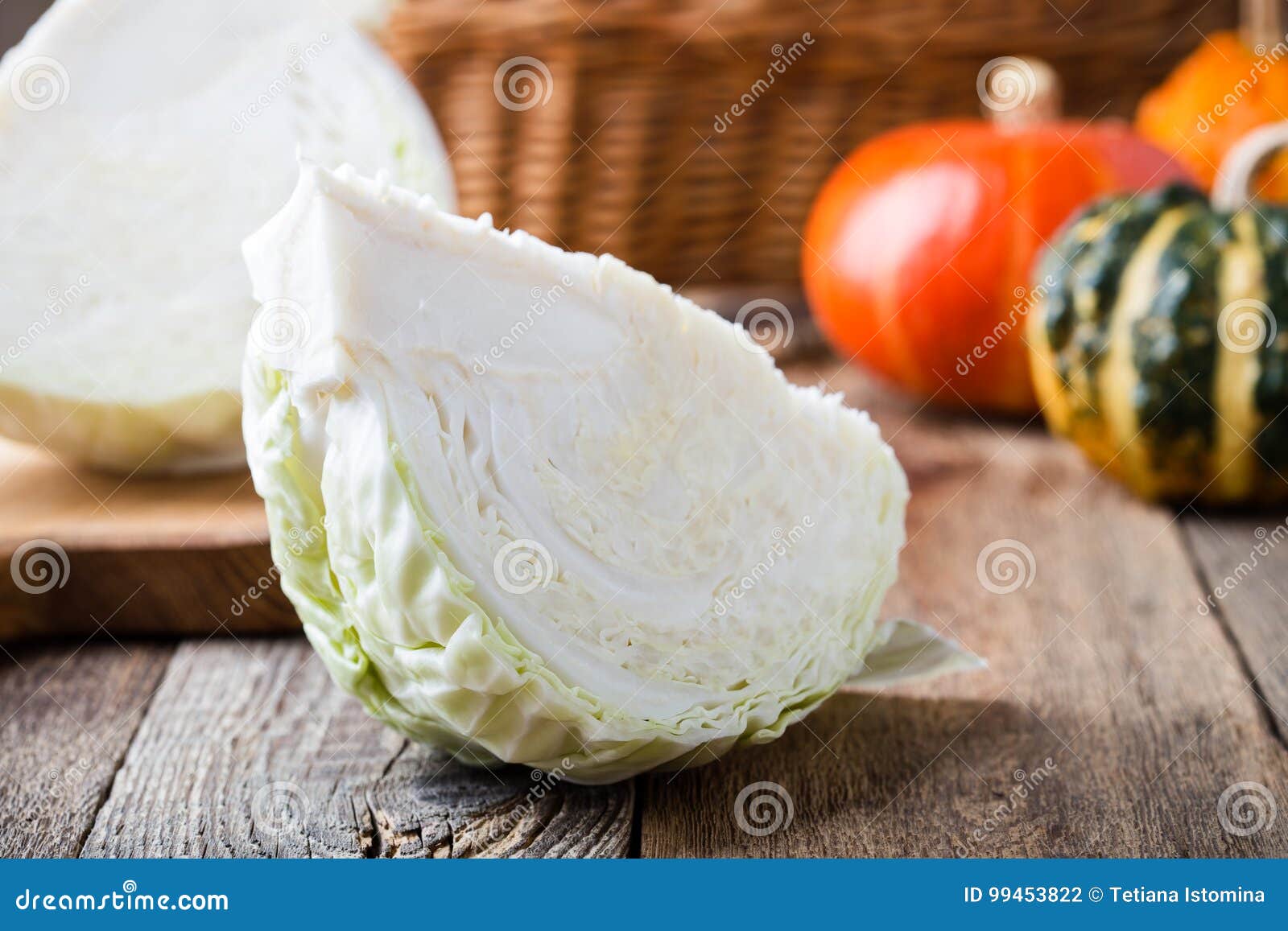 Fresh white cabbage stock photo. Image of local, green - 99453822