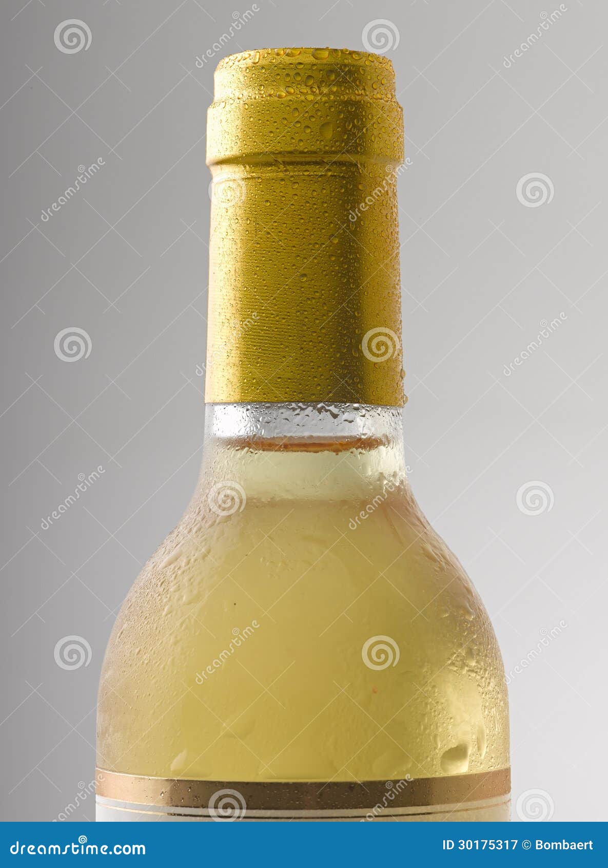 Fresh white wine bottle stock image. Image of taste, black - 30175317