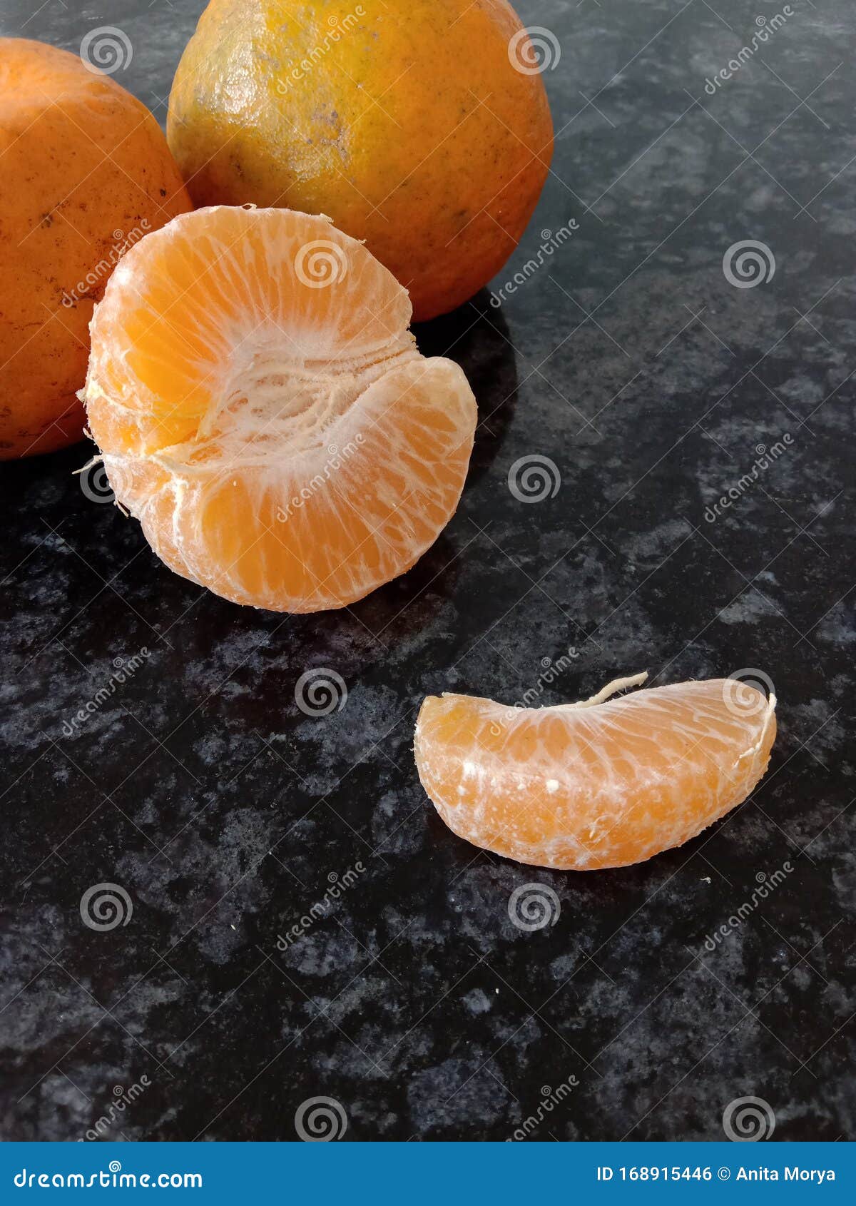 Fresh Whole Peeled Orange Fruit Slice Stock Photo - Image of fresh ...