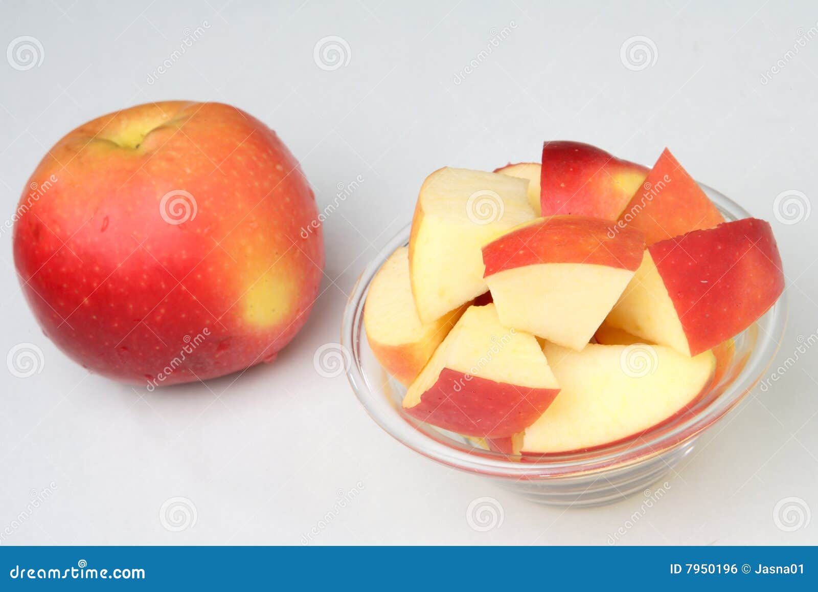 Fresh whole red apple stock photo. Image of fresh, grow - 7950196