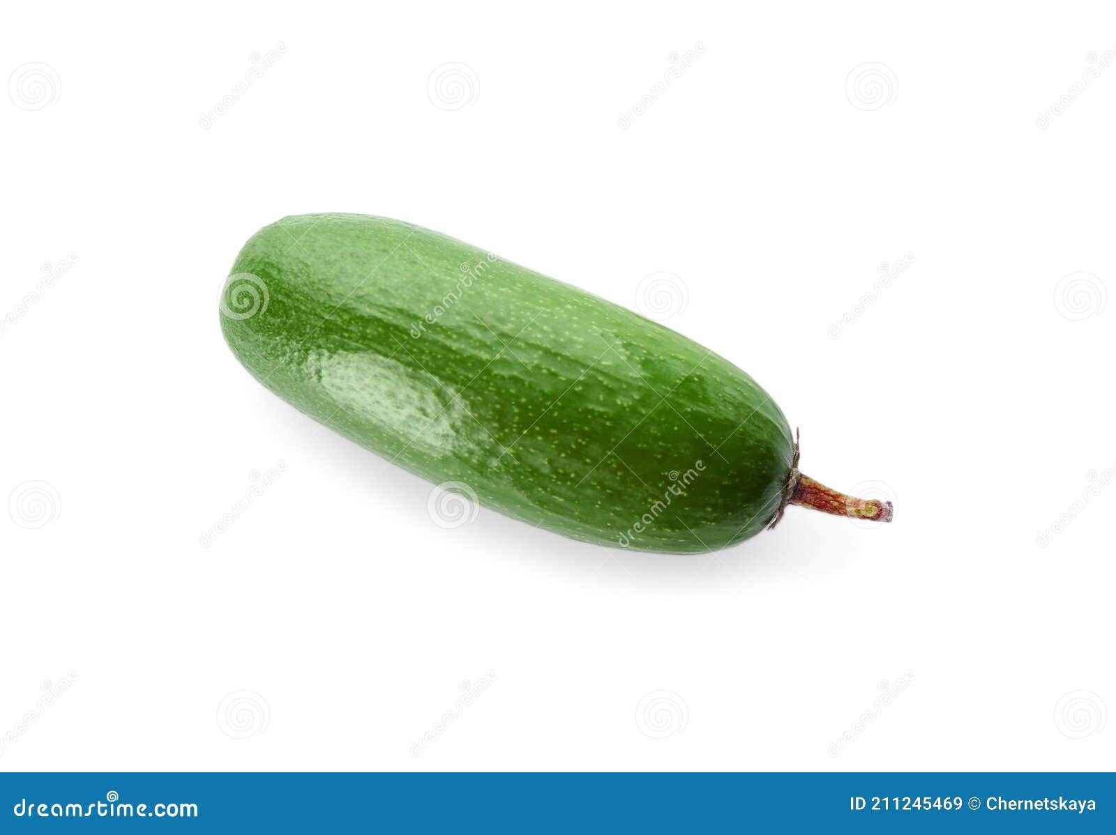 Fresh Whole Seedless Avocado Isolated on White Stock Image - Image of ...