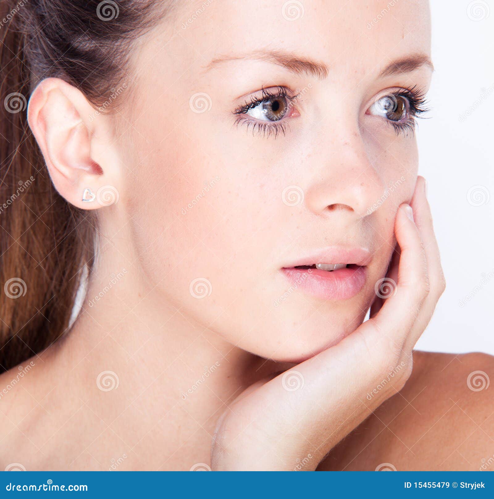 Fresh woman stock image. Image of fashion, cosmetic, elegance - 15455479