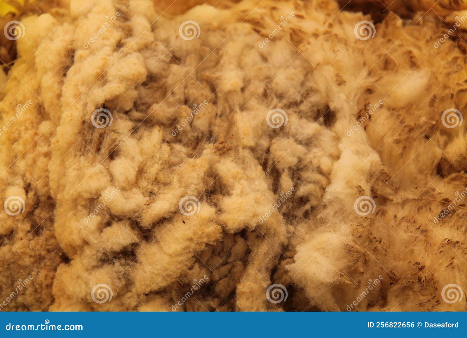 Fresh Wool Fleece. stock photo. Image of spin, farm - 256822656