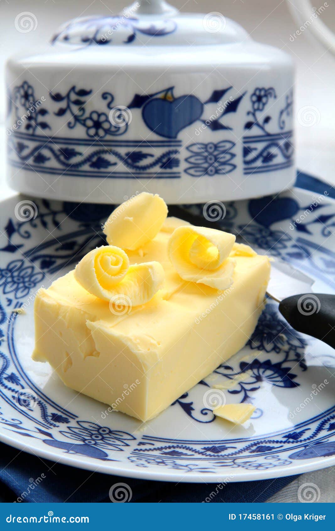 Fresh yellow butter stock image. Image of staple, yellow - 17458161