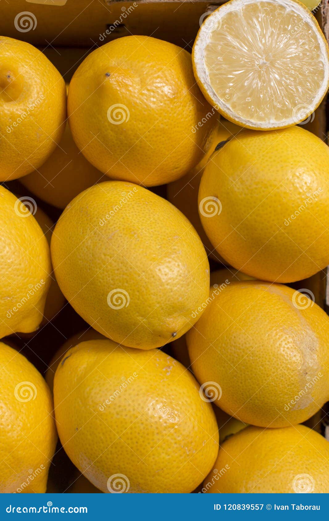 Fresh Yellow Lemon Abstract Fruit Colorful Pattern Texture Background ...