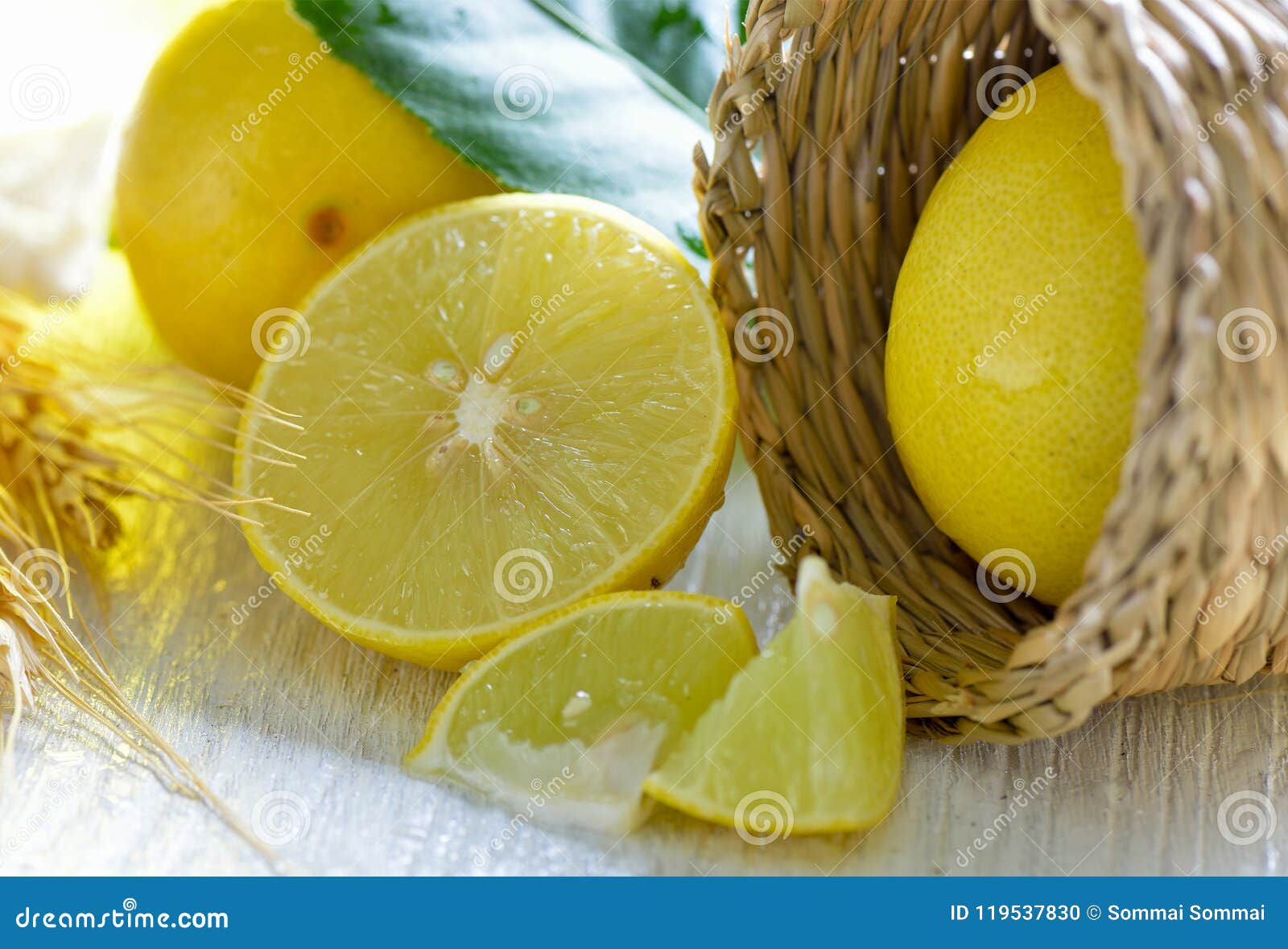 Fresh Yellow Lime on White Table Stock Photo - Image of lemon, citrus ...