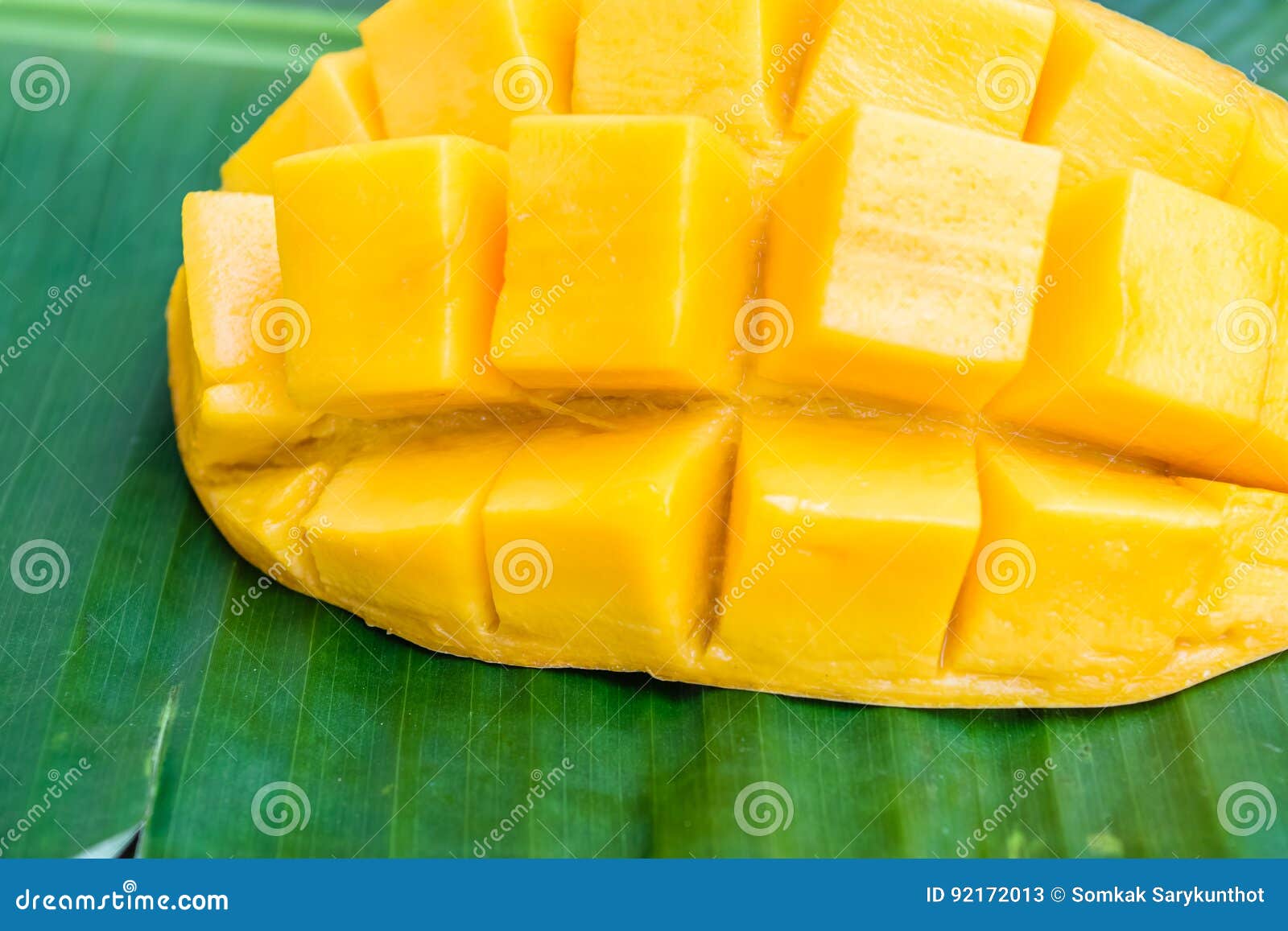 Fresh yellow mango stock image. Image of dessert, fresh - 92172013