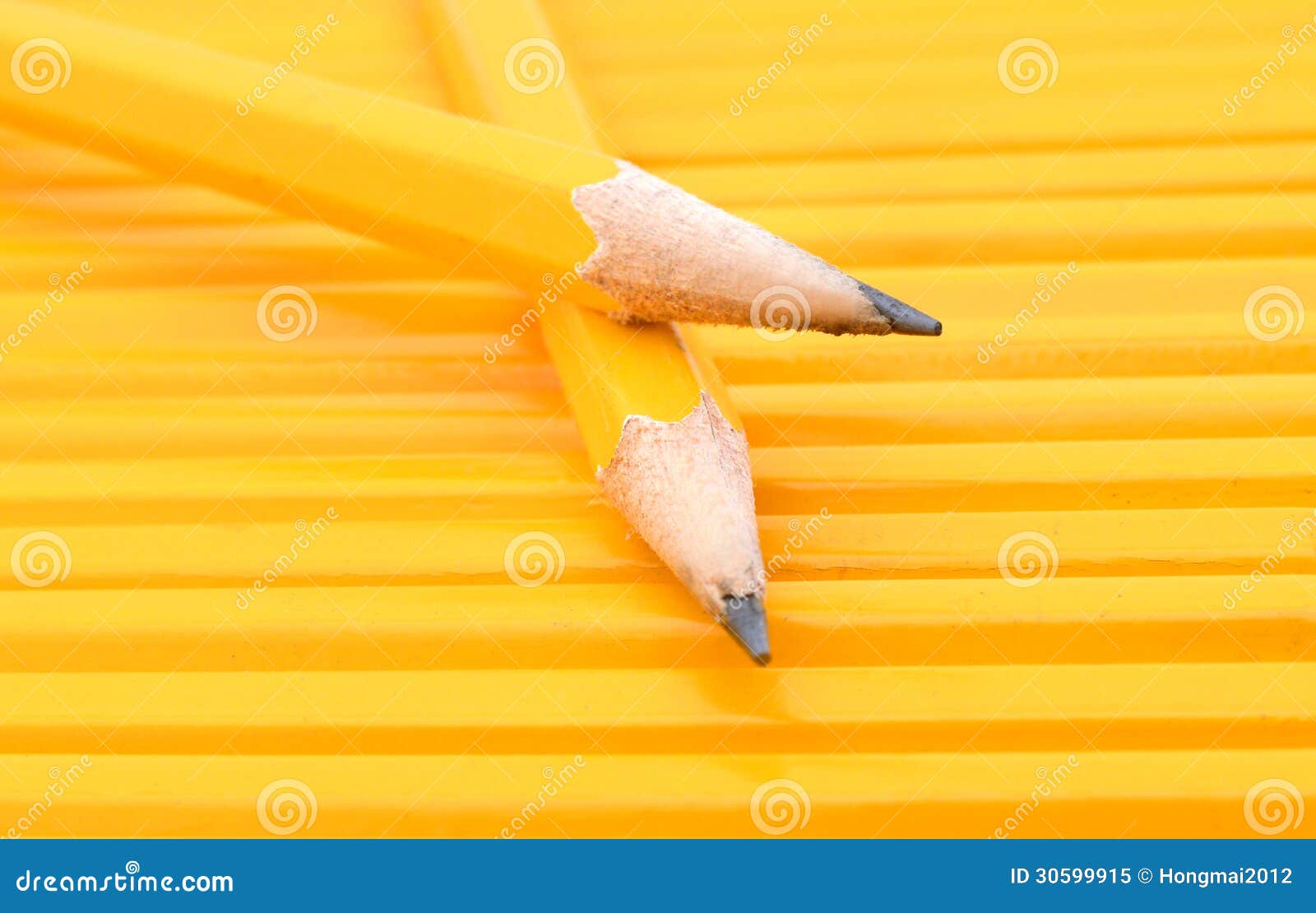 Fresh yellow Pencils stock image. Image of rows, lead - 30599915