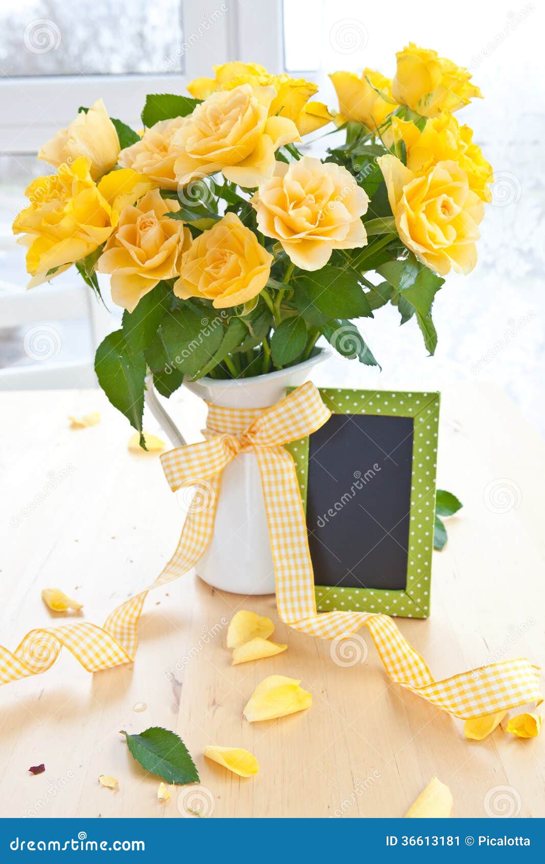 Fresh yellow roses stock image. Image of bright, rose - 36613181