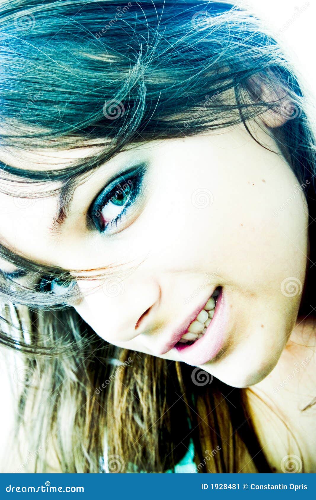 Fresh Young Model stock image. Image of attractive, smile - 1928481