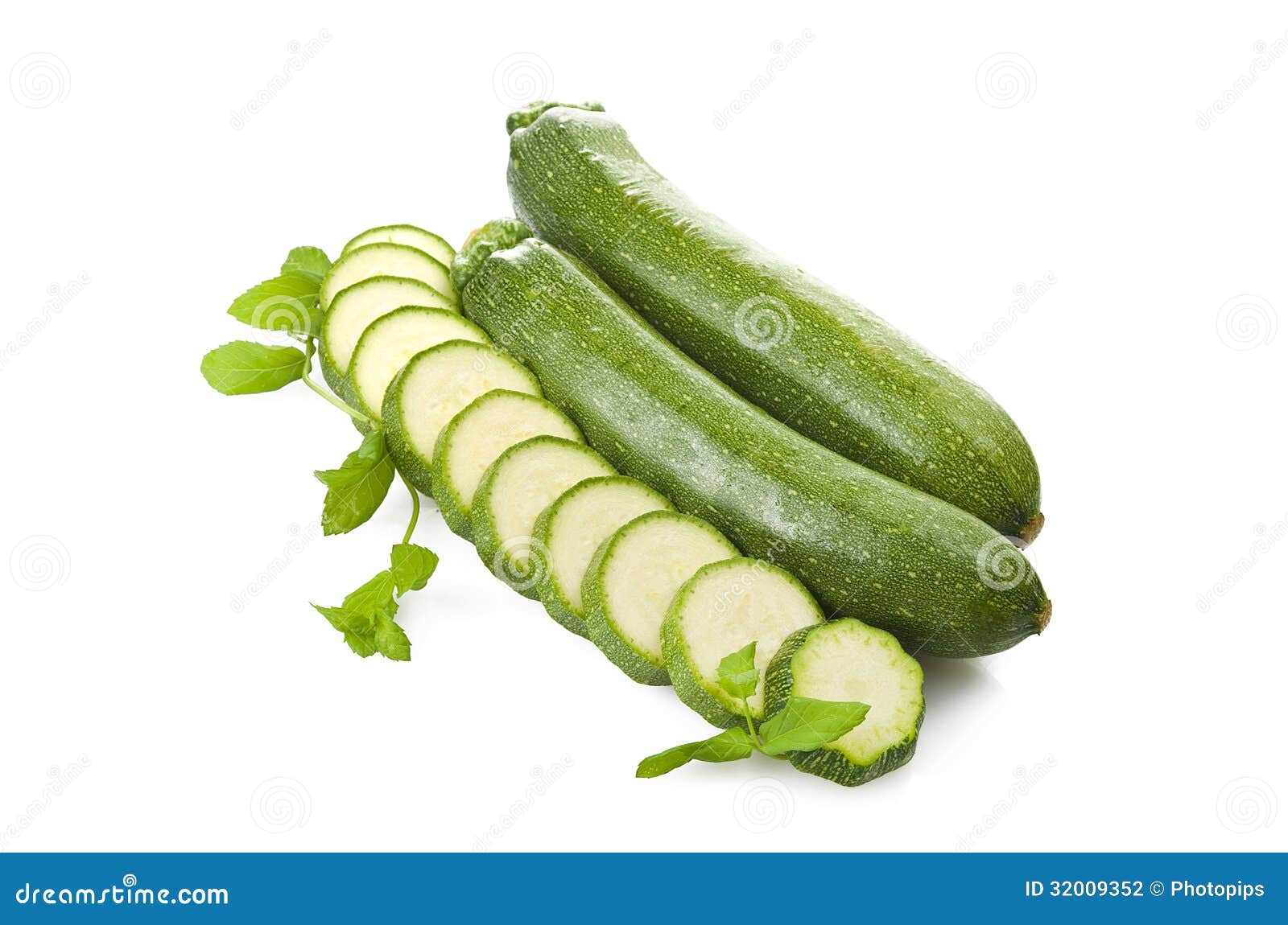 Fresh zucchini stock photo. Image of fresh, freshness - 32009352