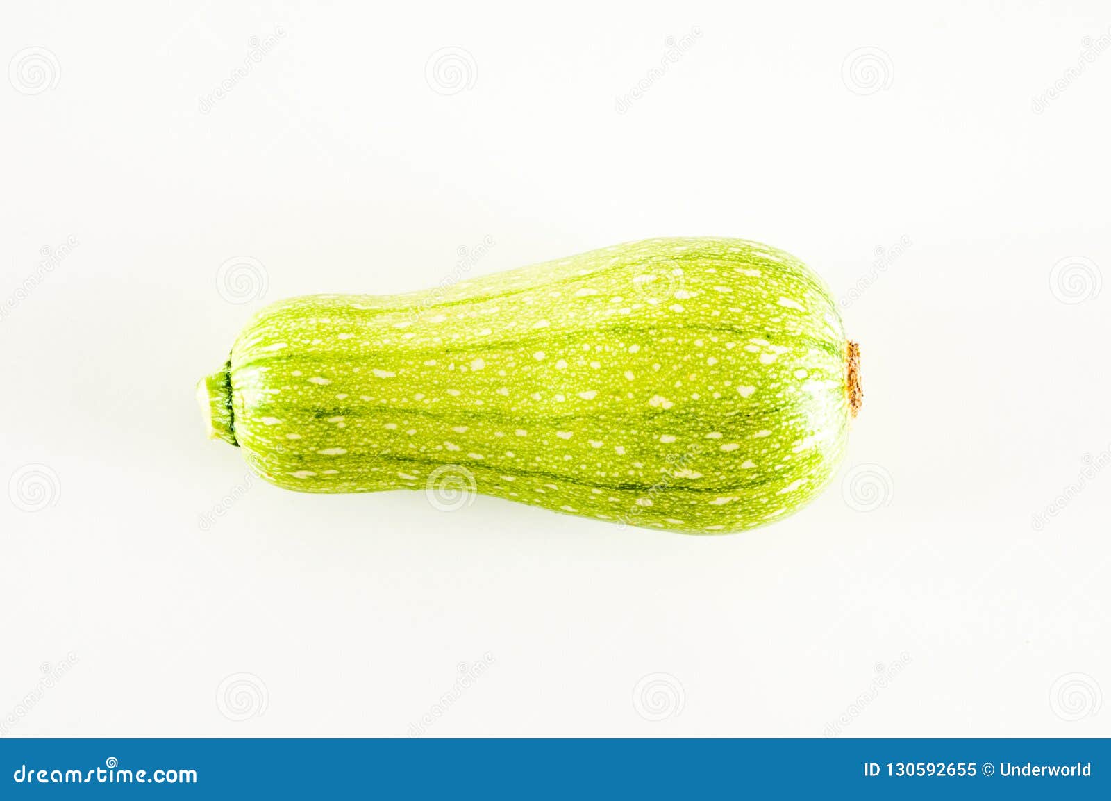 Fresh Zucchini Isolated on White Stock Image - Image of zucchini ...