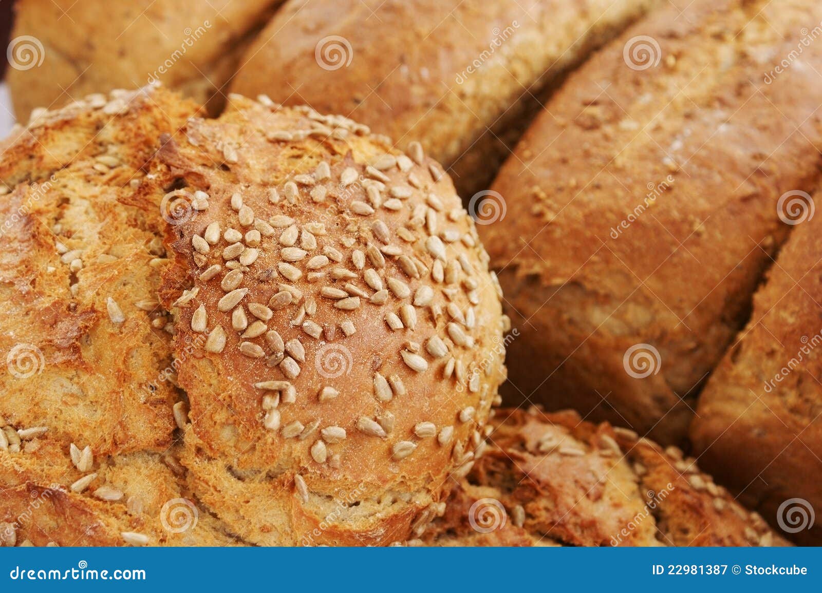 Freshly baked bread stock image. Image of fresh, heath - 22981387