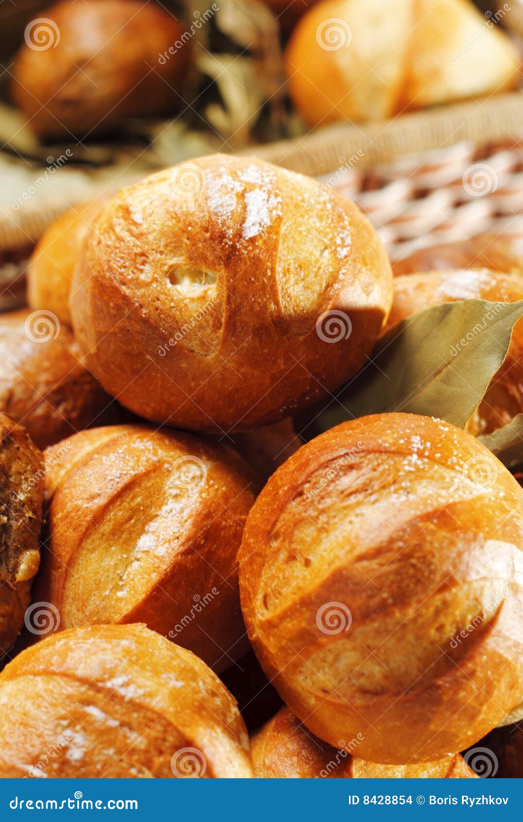 Freshly Baked Bread stock photo. Image of cereal, tasty - 8428854