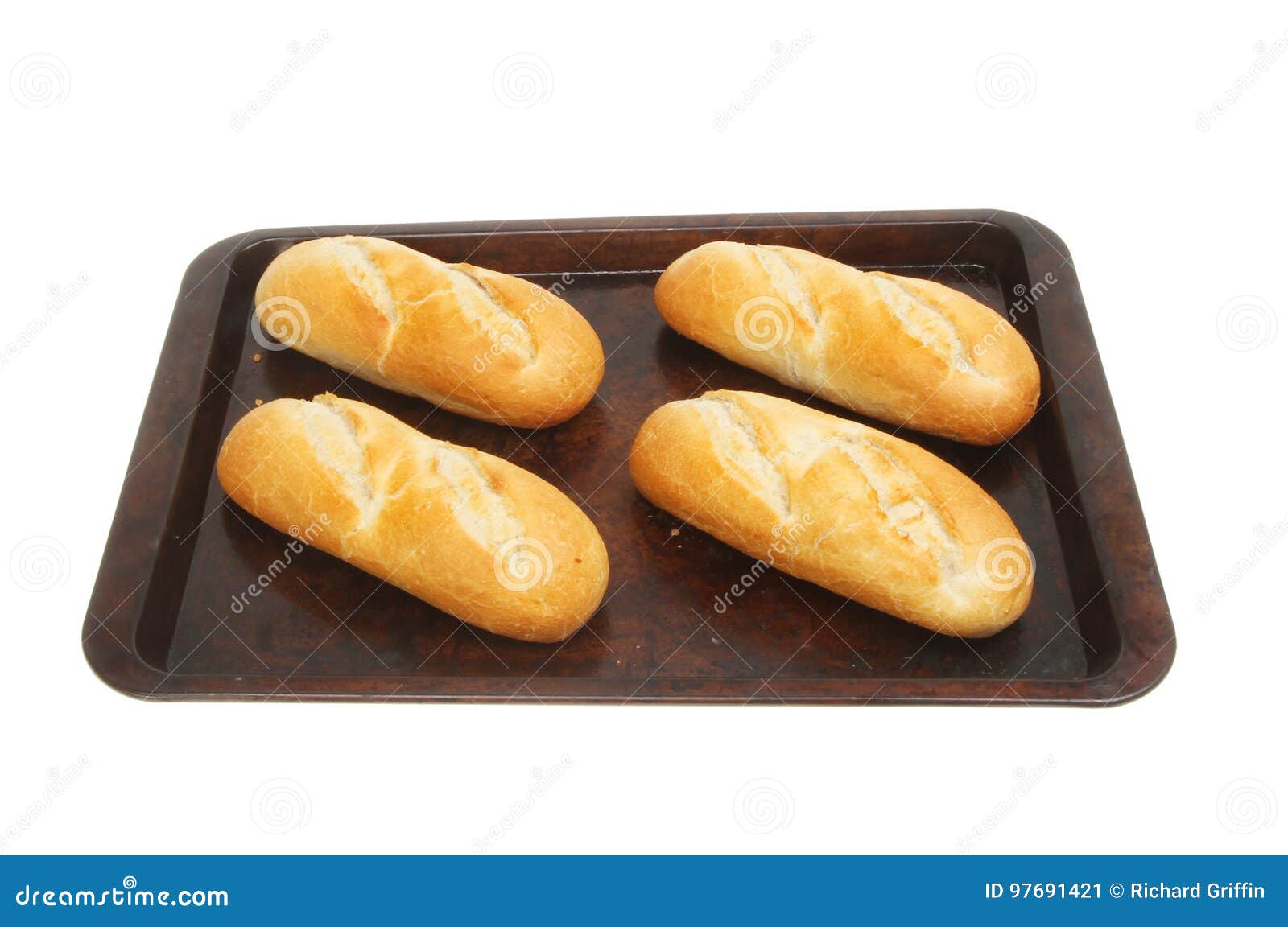 Freshly baked bread rolls stock image. Image of food - 97691421