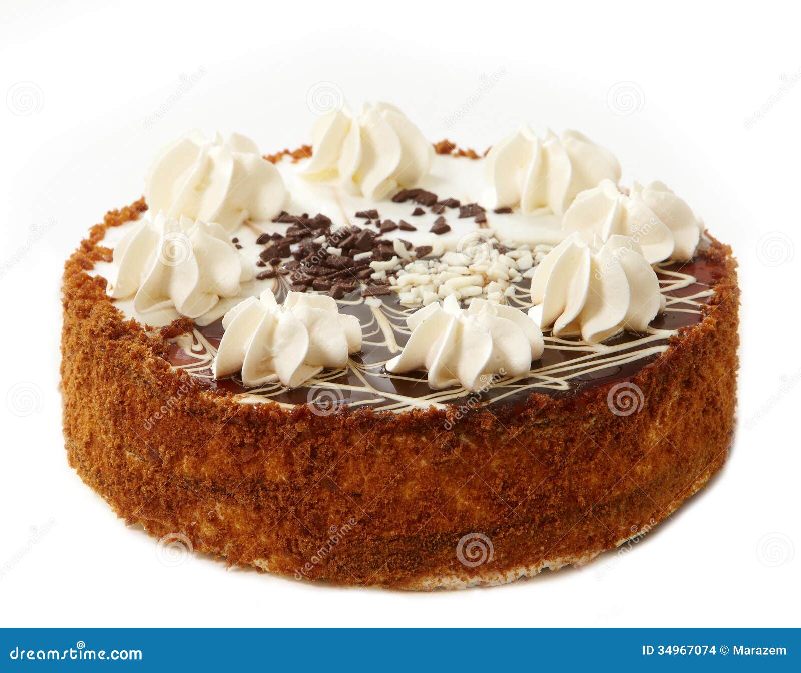 Freshly baked cake stock photo. Image of icing, sugar - 34967074