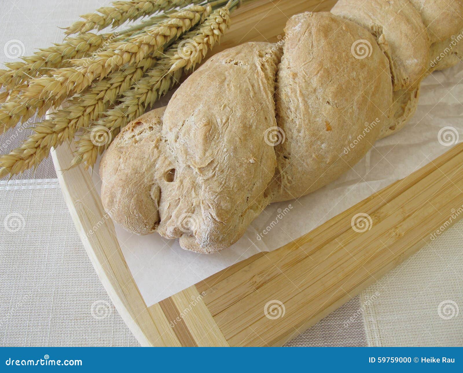 Freshly baked root bread stock photo. Image of loaf, twisted - 59759000