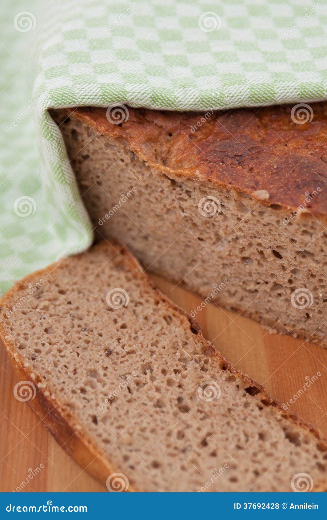 Freshly baked rye bread stock photo. Image of product - 37692428